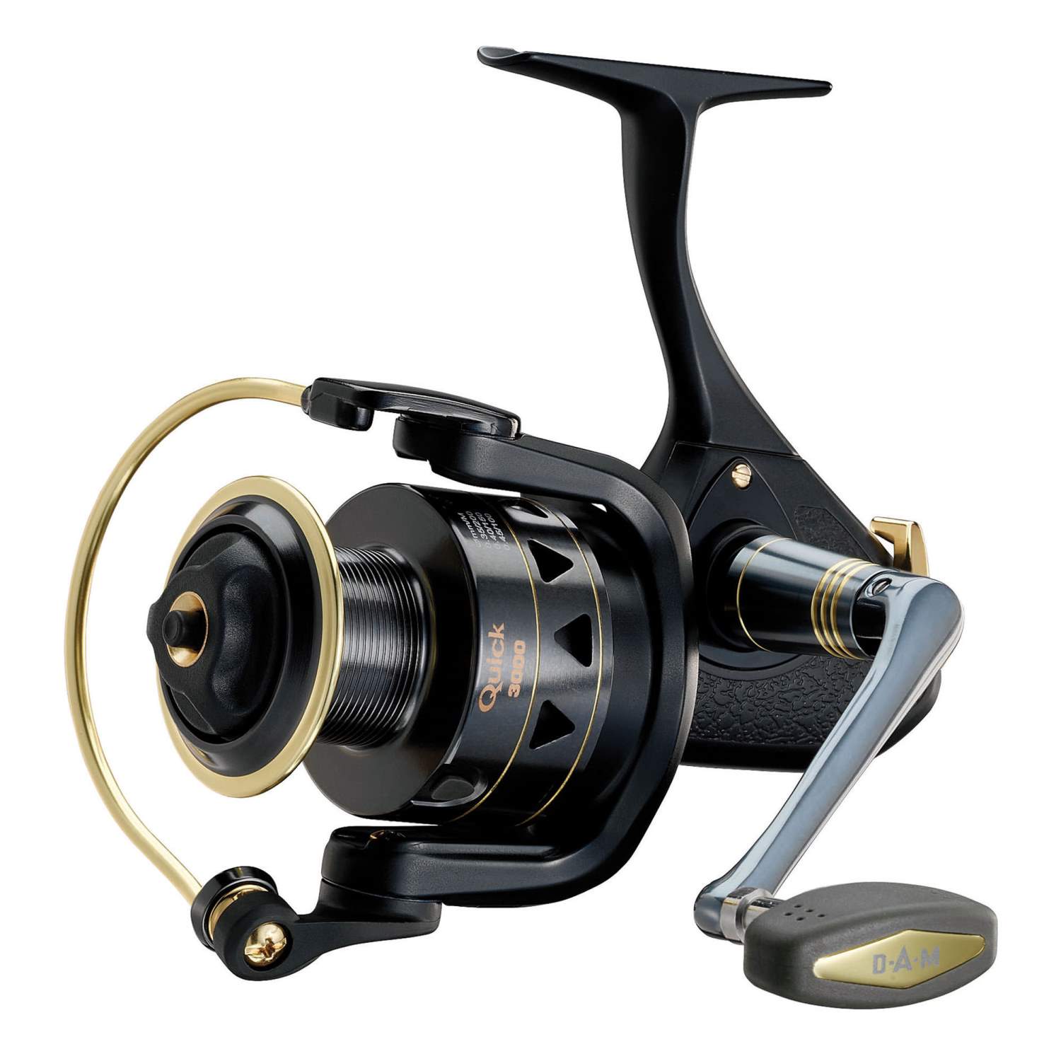 DAM Quick 3000 FD Angelrolle 100m/ 0,45mm - 4,10:1 - 465g