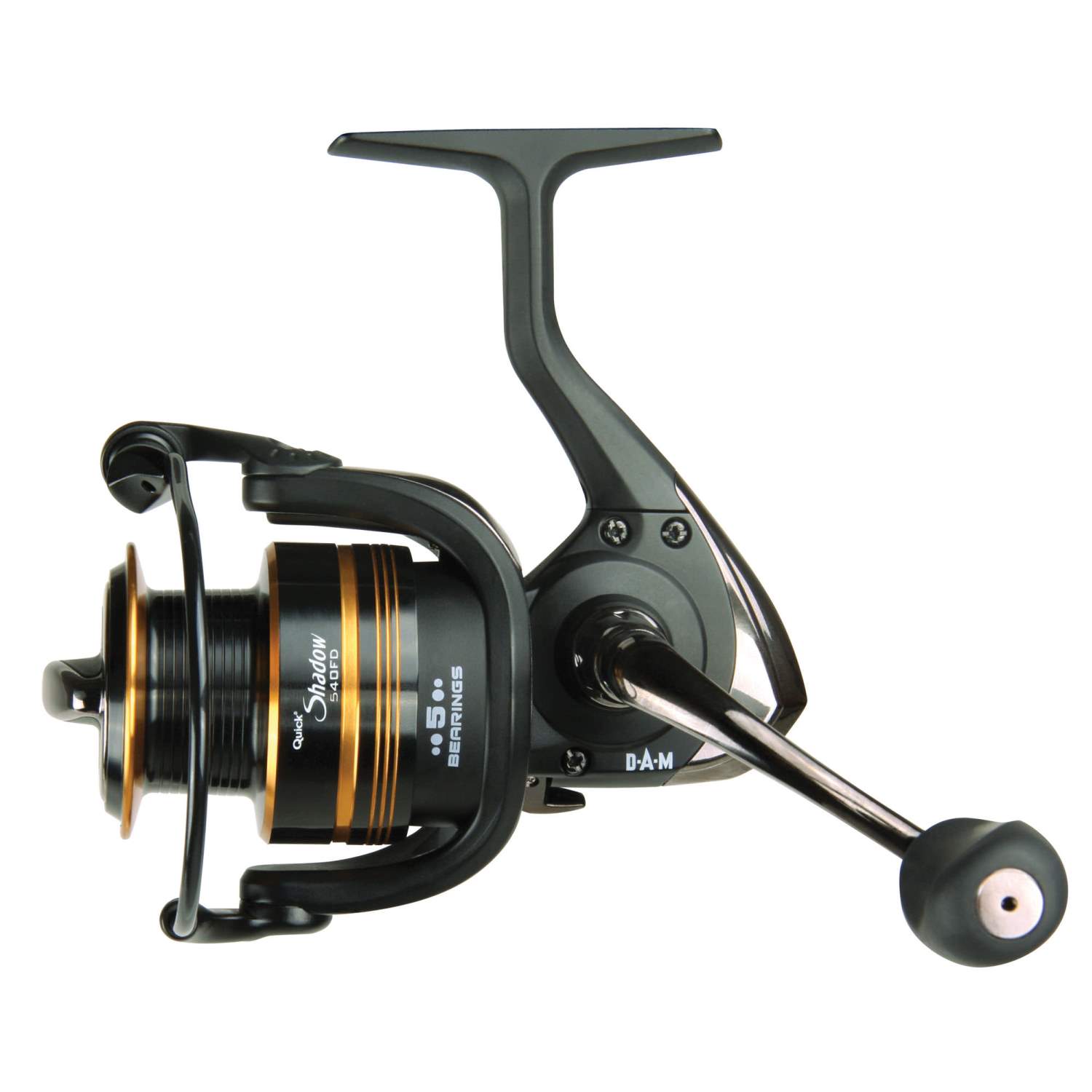DAM Quick Shadow 520 FD Angelrolle 100m/ 0,20mm - 5,10:1 - 244g
