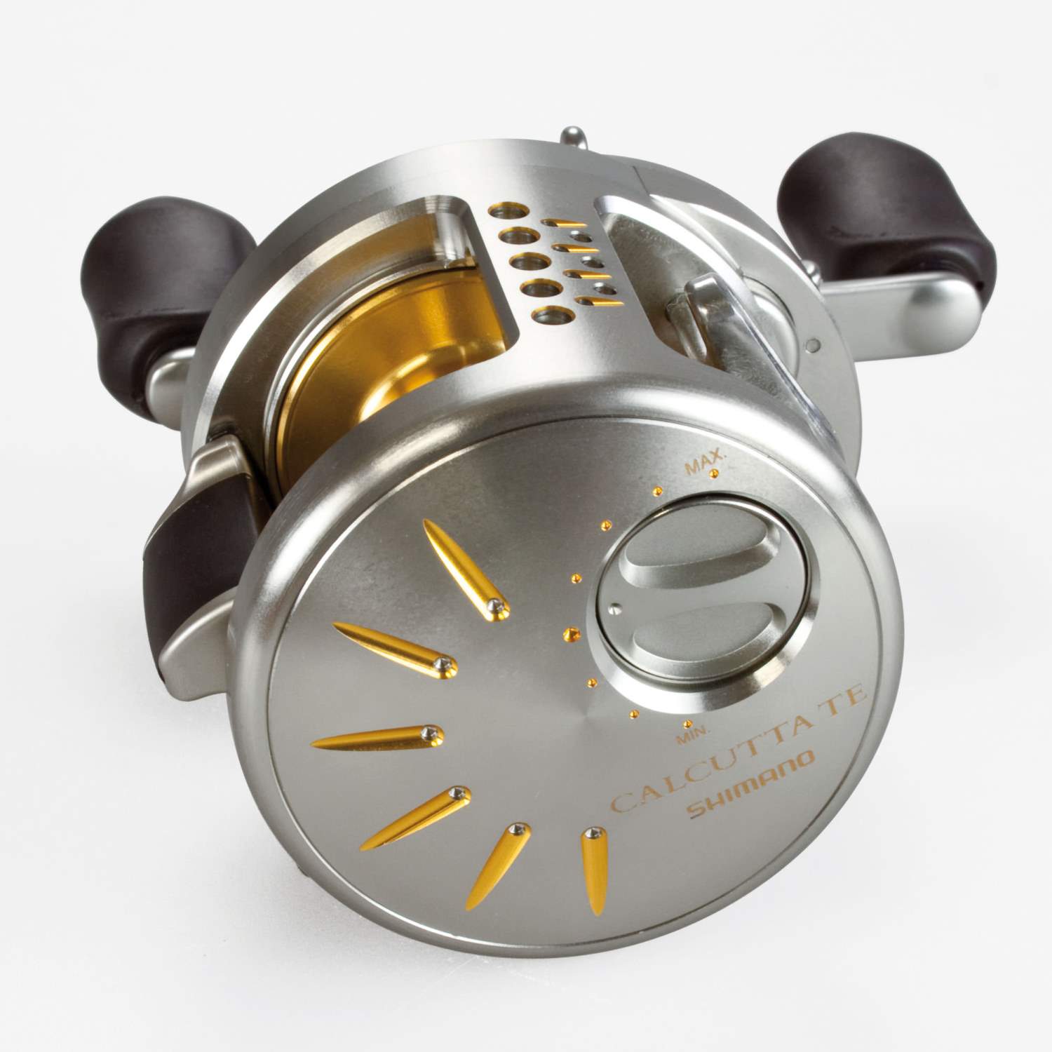 Shimano Calcutta TE 201 DC LH Round Profile Baitcast Multirolle ...