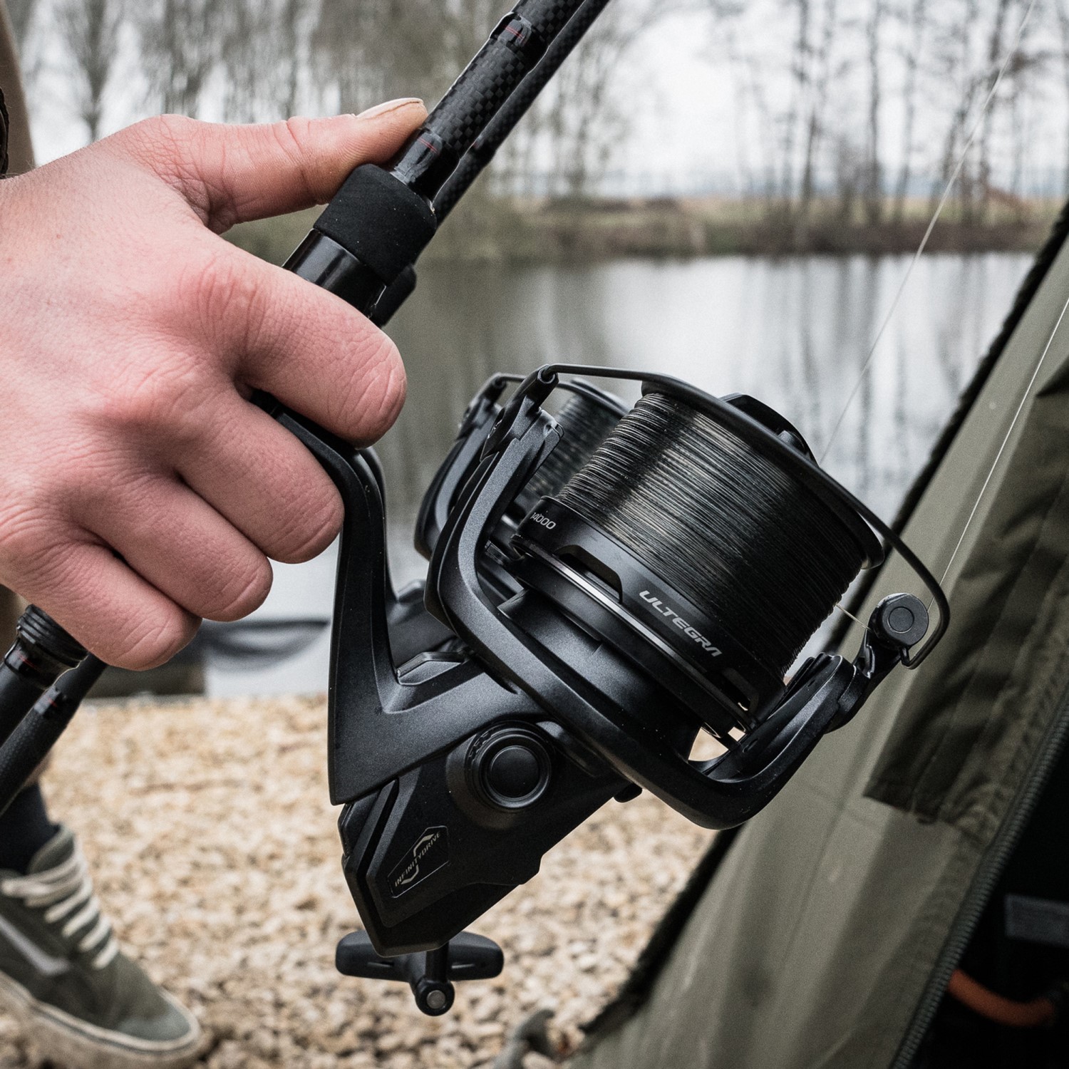 Shimano Ultegra XTE - Karpfenrolle 14000 XTE - 550m/ 0,35mm - 4,3:1 - 585g