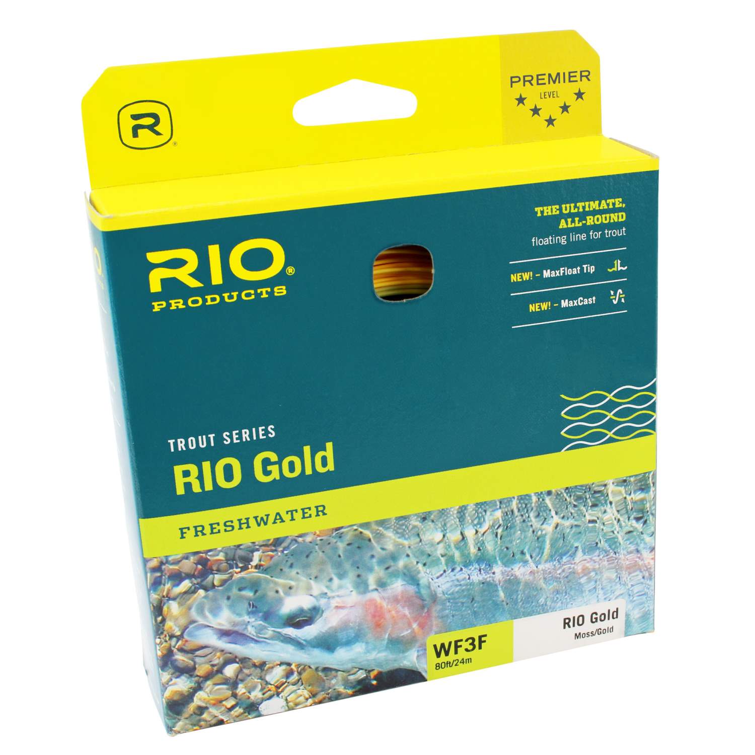 RIO Gold 3 27,4m - moss/gold - WF-3 F