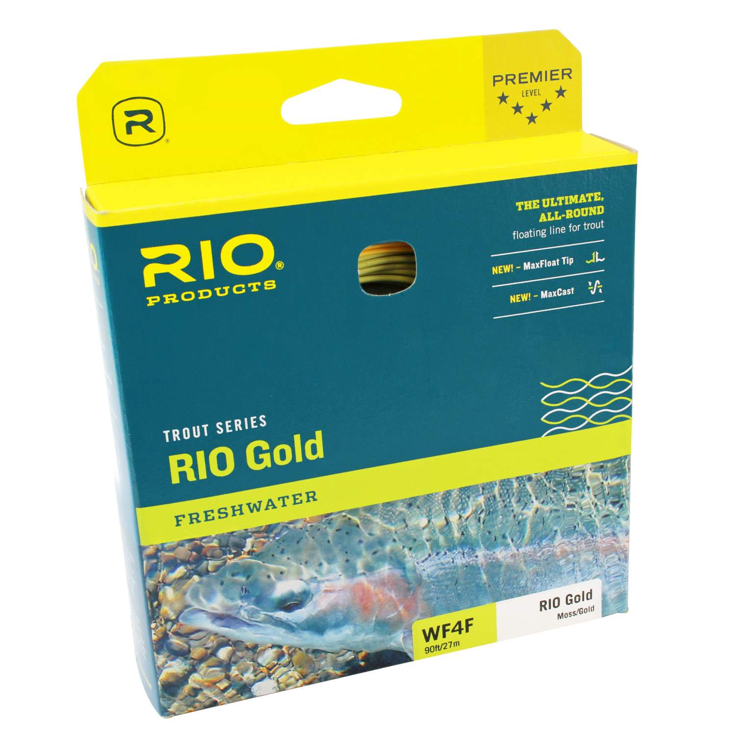 RIO Gold 4 27,4m - moss/gold - WF-4 F