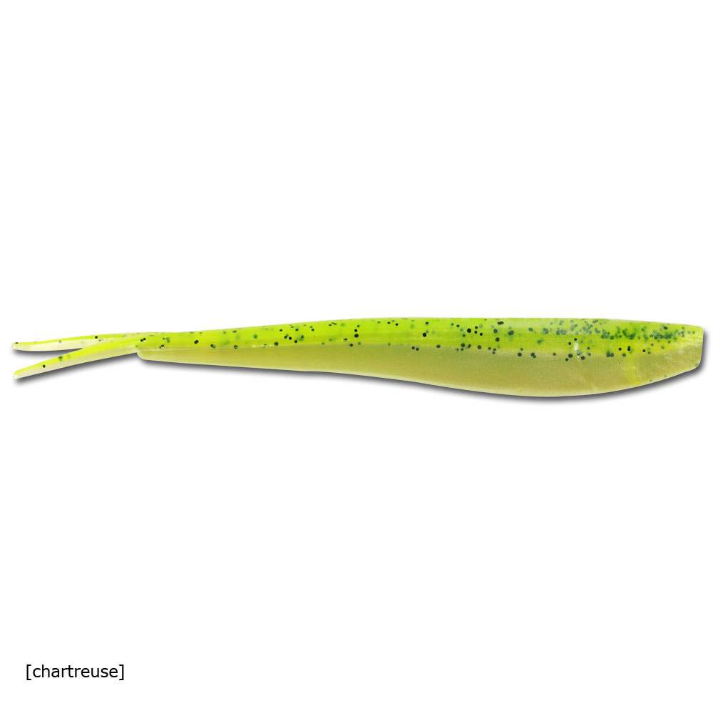 Berkley Powerbait Power Minnow, 4" CH 10cm - Chartreuse - 8Stück