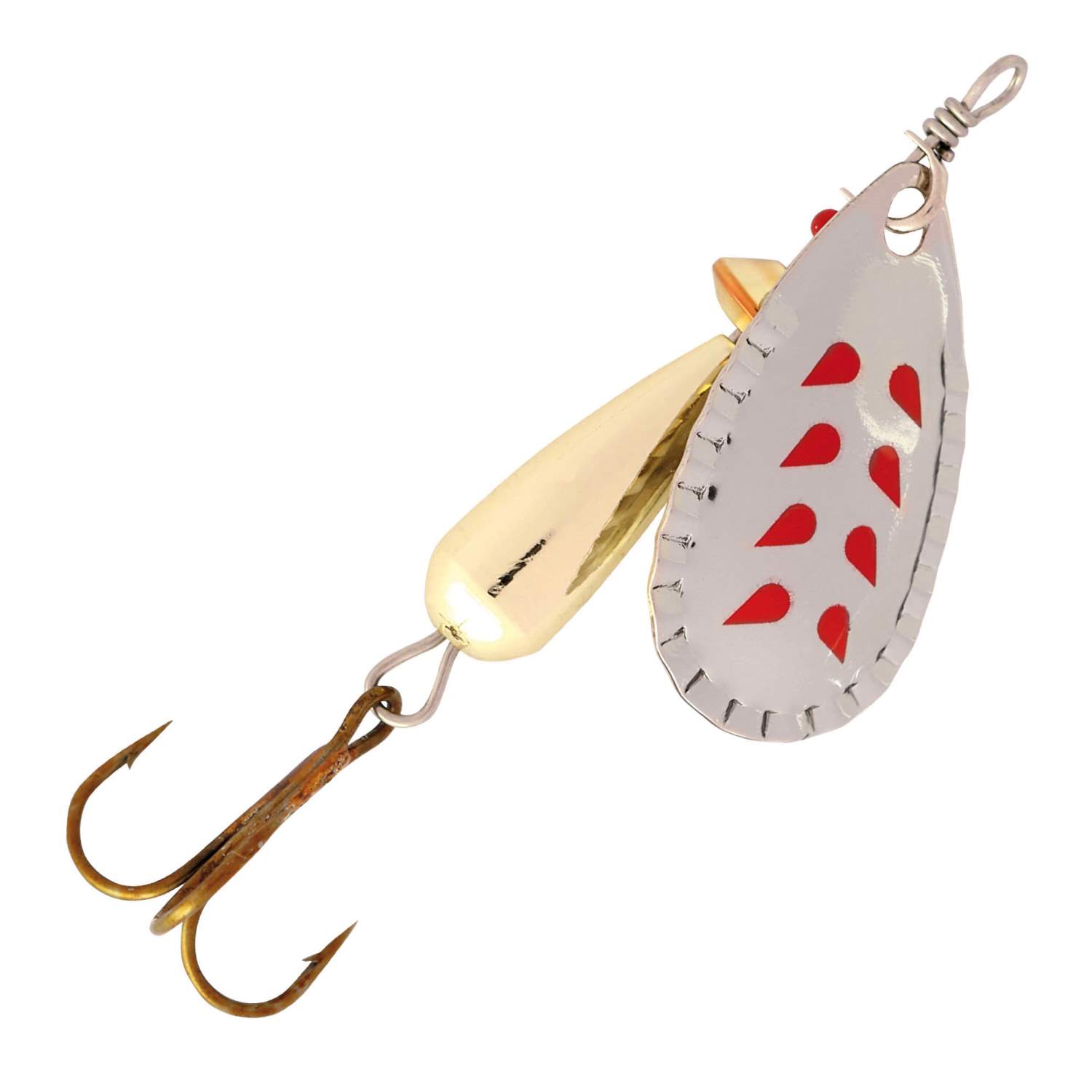 ABU Garcia Spinner Droppen 12g Silver Red (Silber/ Rot) Silver Red ...