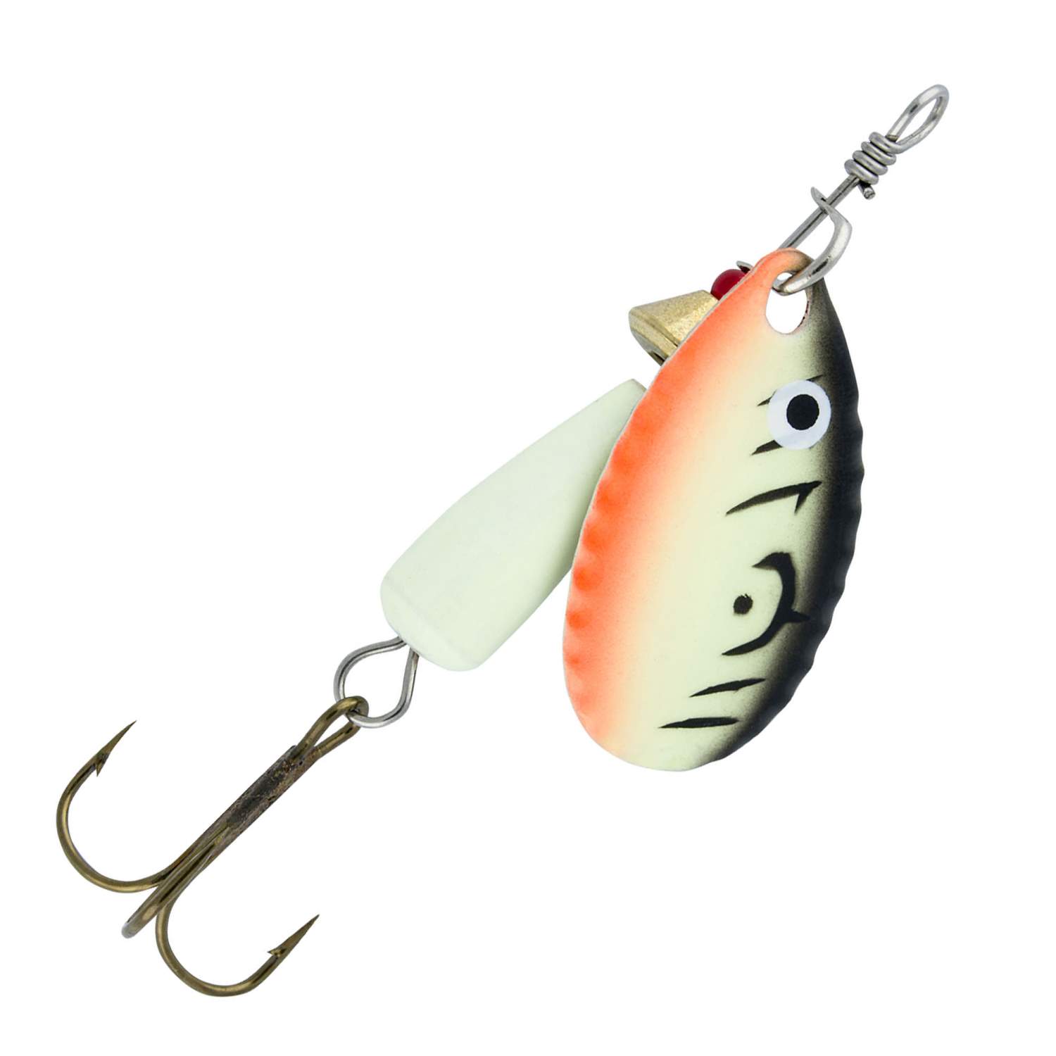 ABU Garcia Spinner Droppen 6g UV-Glow OB UV-Orange/Black - 6g - 1Stück