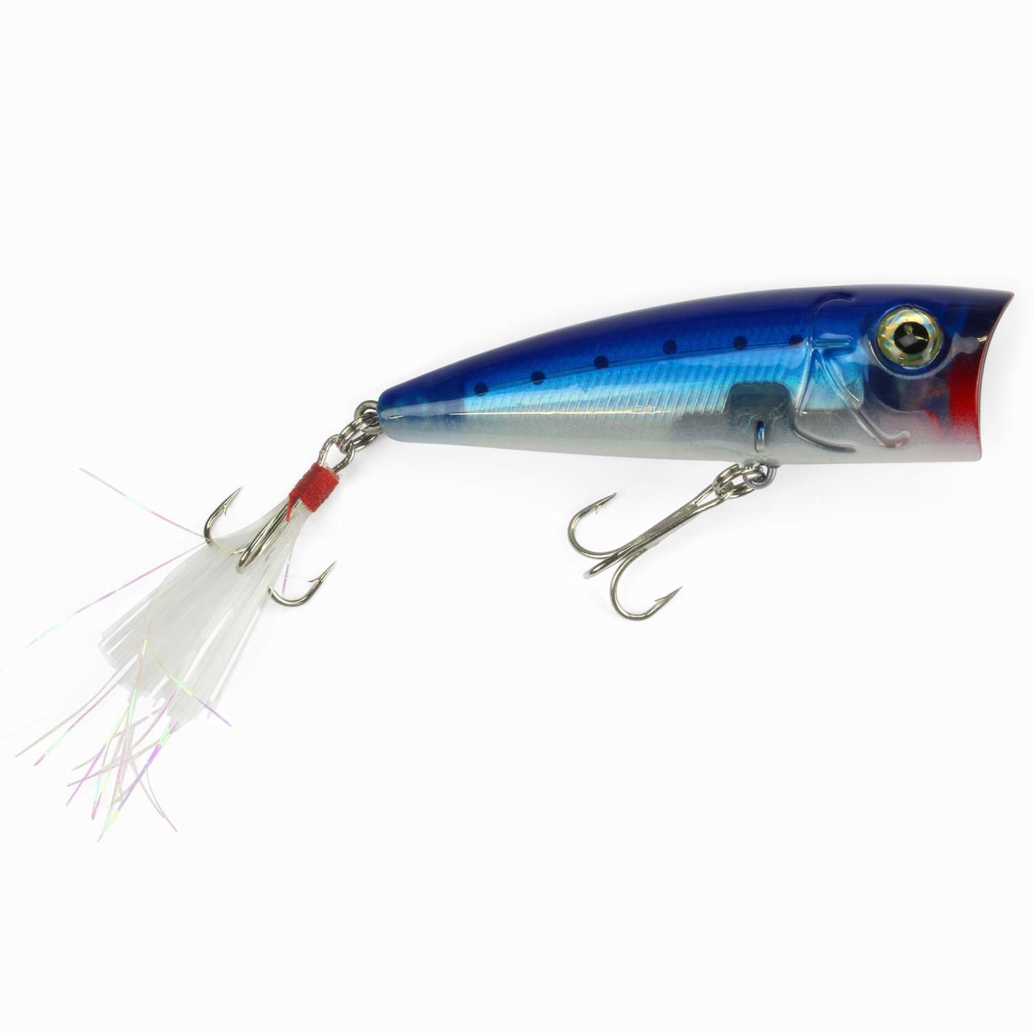 Angel Domäne Catchslide Feather Popper 1 floating 7,5cm blue pearl point