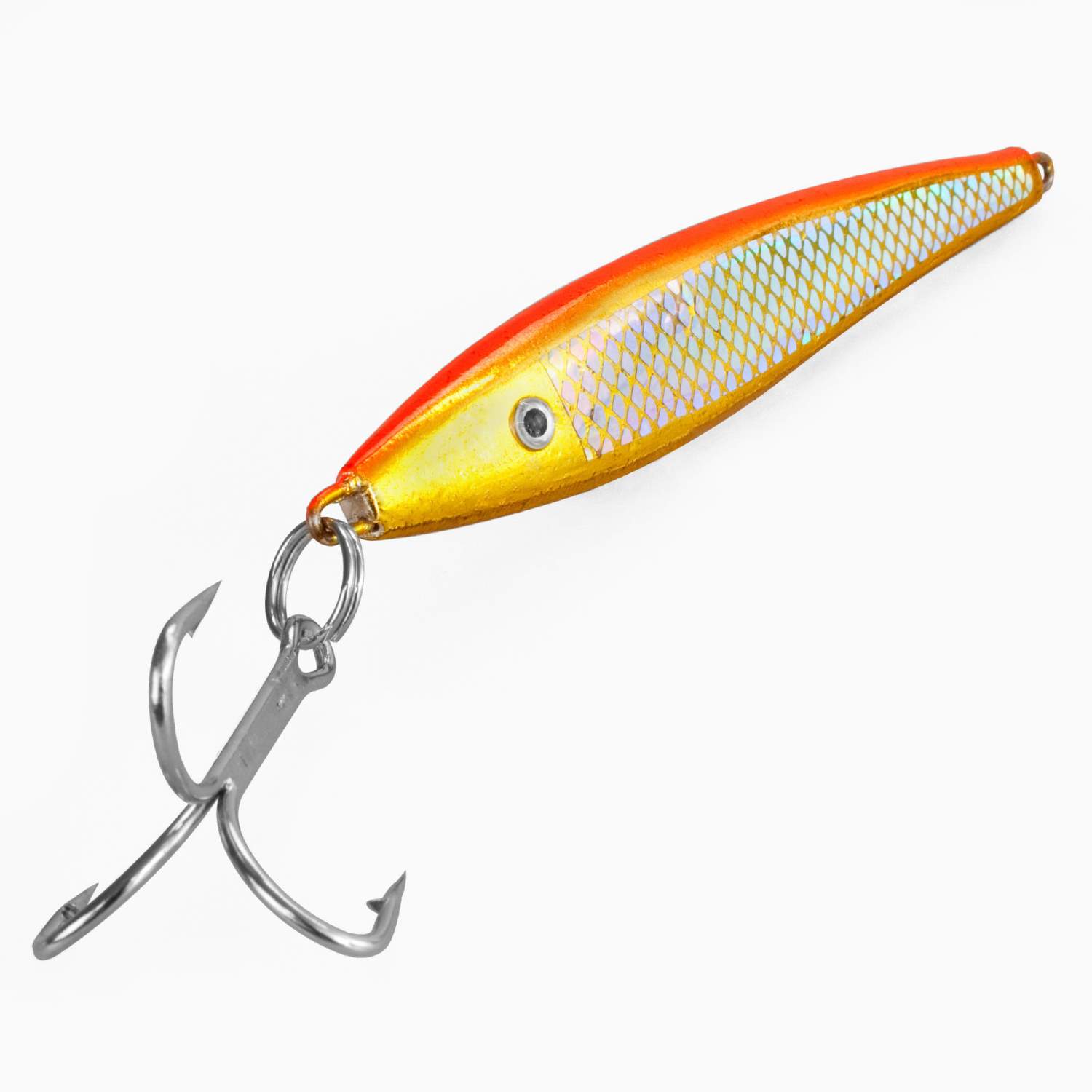 Team Deep Sea Perfect Sea Jigger Pilker 90g orange/gelb orange/gelb ...