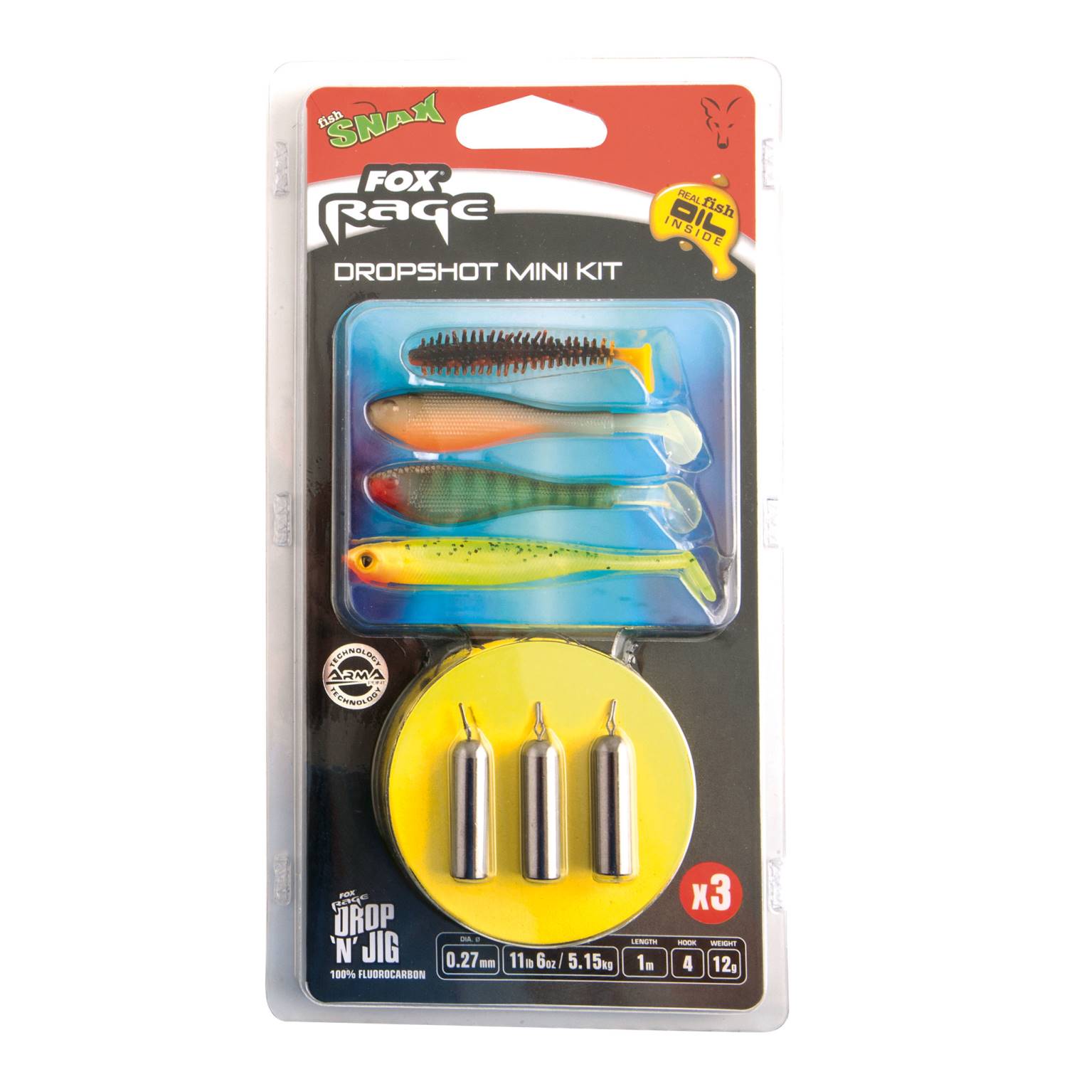 Fox Rage Dropshot Mini Kit 100cm - 0,28mm - TK 5,15kg