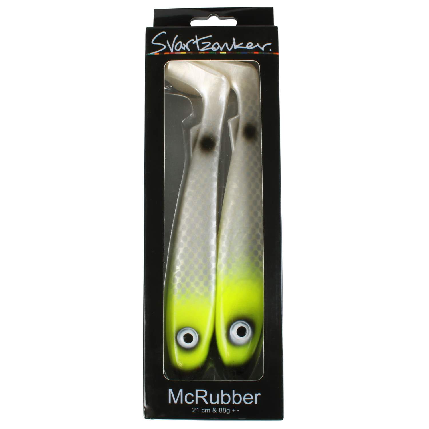 Svartzonker Sweden McRubber - Gummifische 21cm - Lemon Head - 85g - 2 Stück