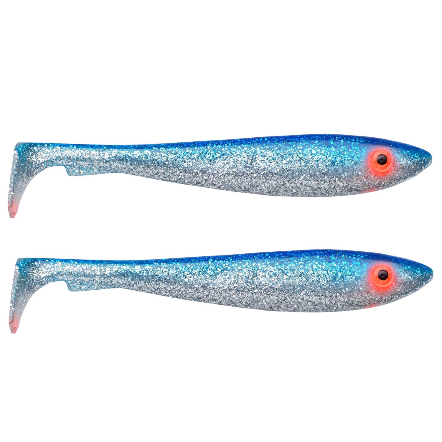 Svartzonker Sweden McRubber Shad 29cm Gummishad 112g - 2 Stück - Blue ...