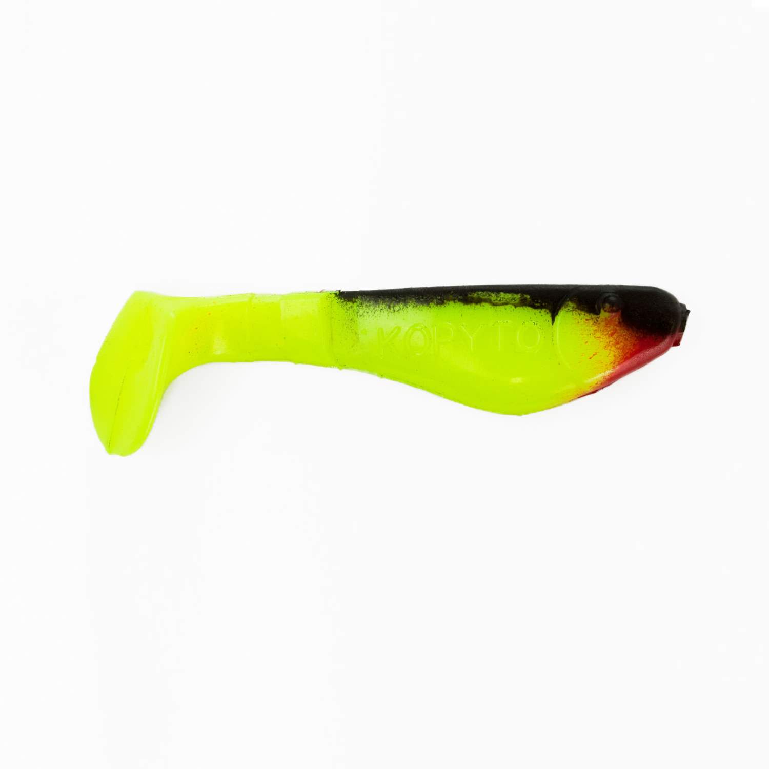 Relax Kopyto Classic Shad 2", 5,0cm, 056, - 5cm - fluogelb/schwarz - 1Stück