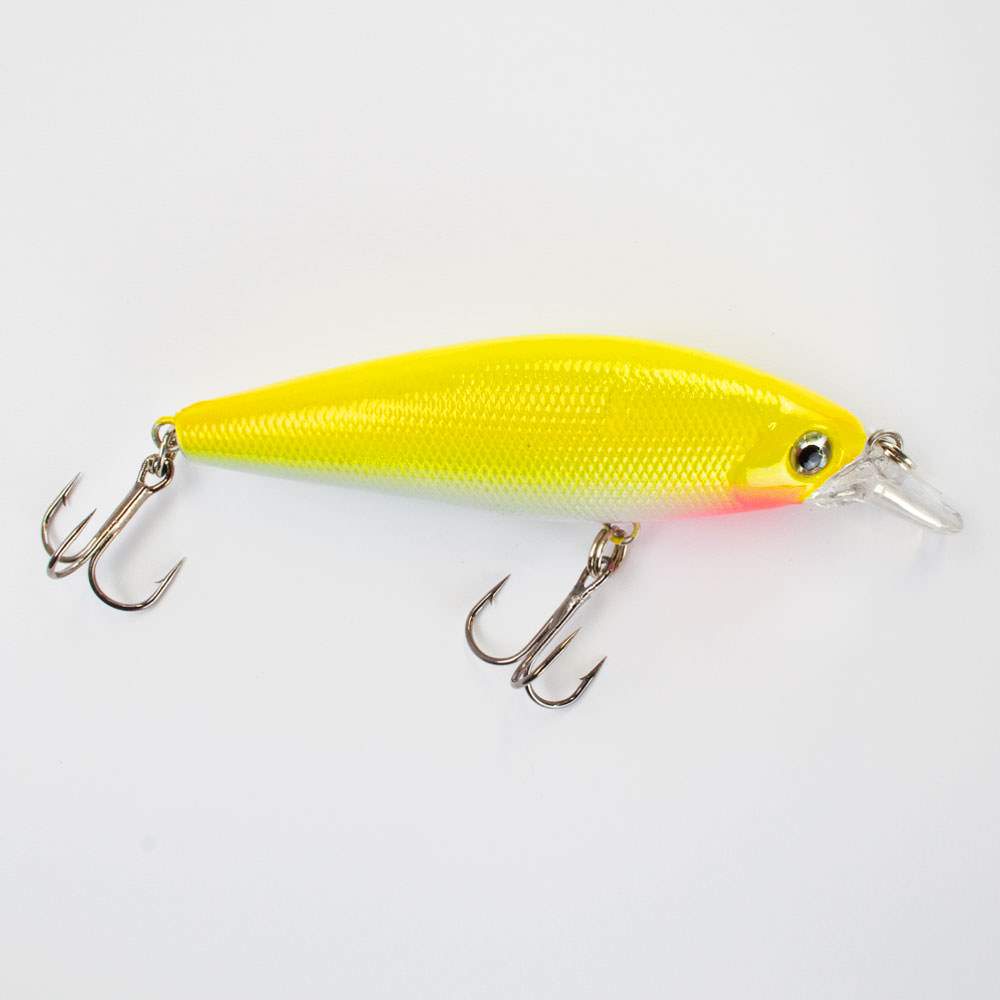 Roy Fishers Humpy Minnow Wobbler Holo Chartreuse - 10,5cm - 15g ...