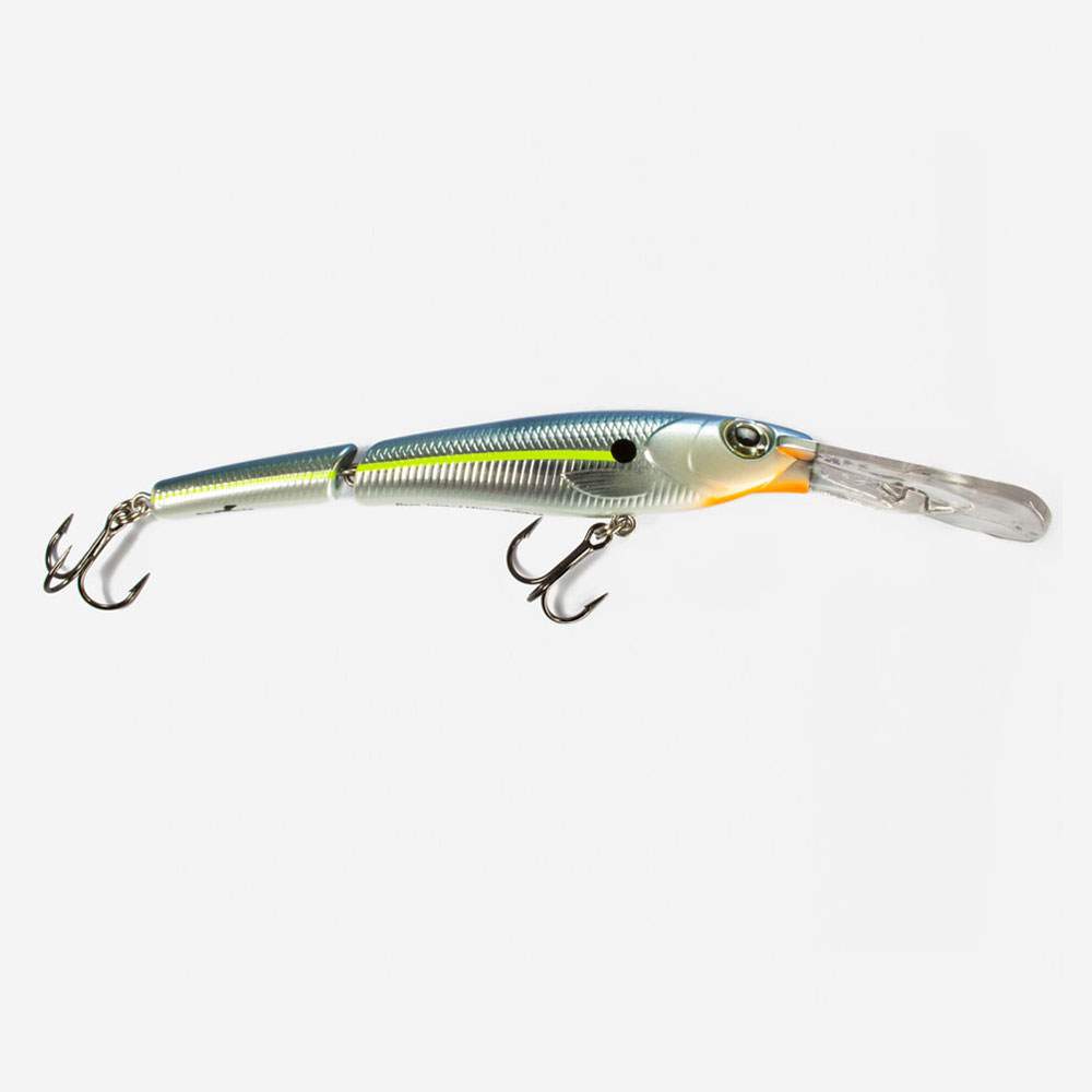 Storm Deep Jointed MinnowStick Wobbler 9cm Blue Steel Shad (595) 9cm ...