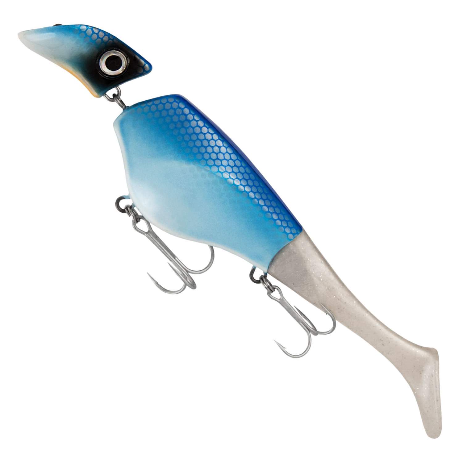 Headbanger Lures Headbanger Shad Wobbler floating 22,0cm Blue Pearl