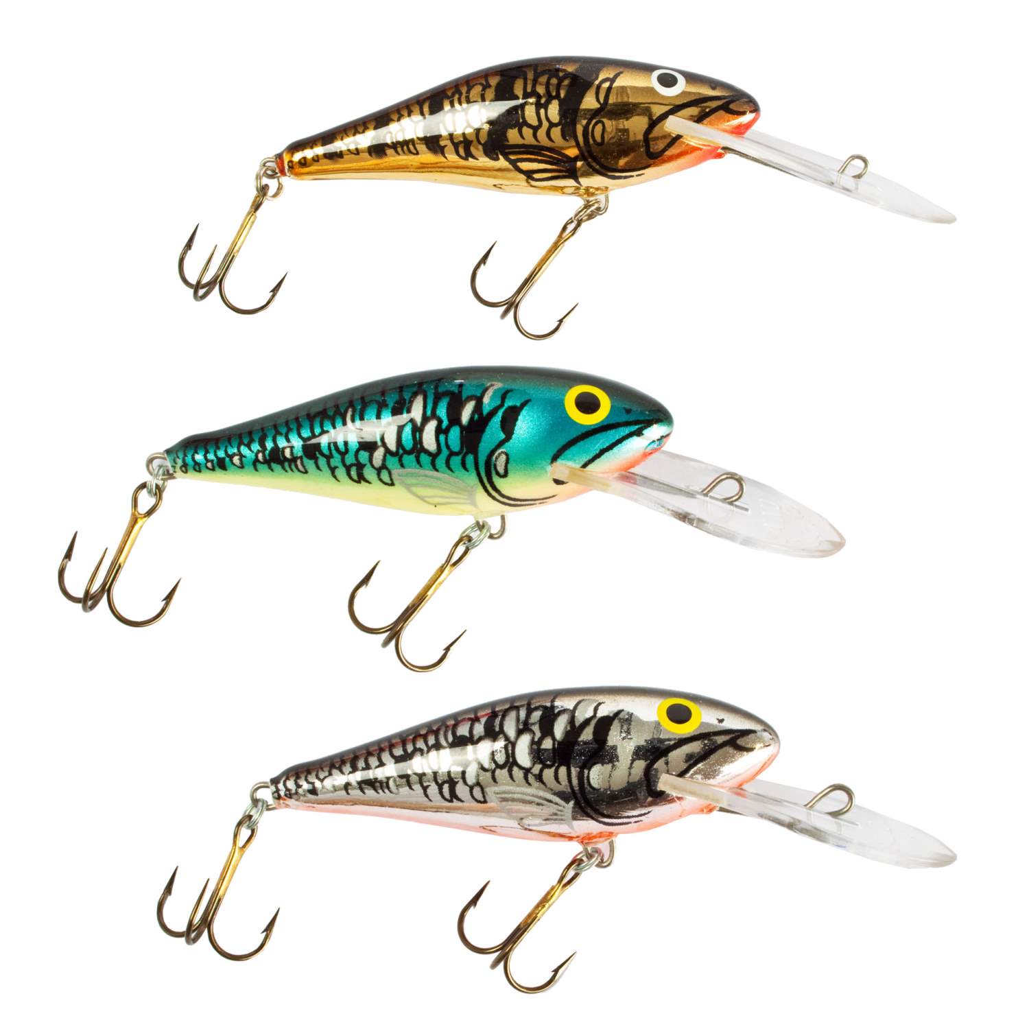 Salmo Executor SDR Wobbler Tiefläufer floating 5,0cm MG 5cm - MG - 6g ...