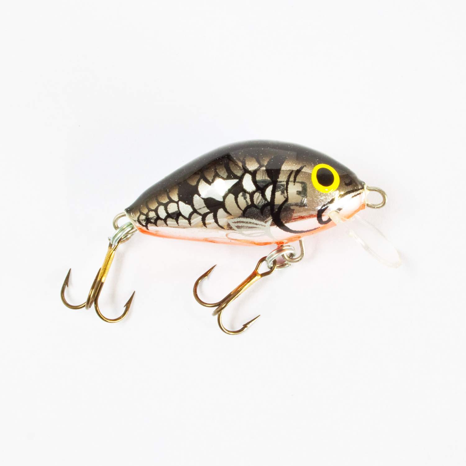 Salmo Tiny Crankbait Wobbler floating 3,0cm SI, - 3cm - SI - 2g - 1Stück