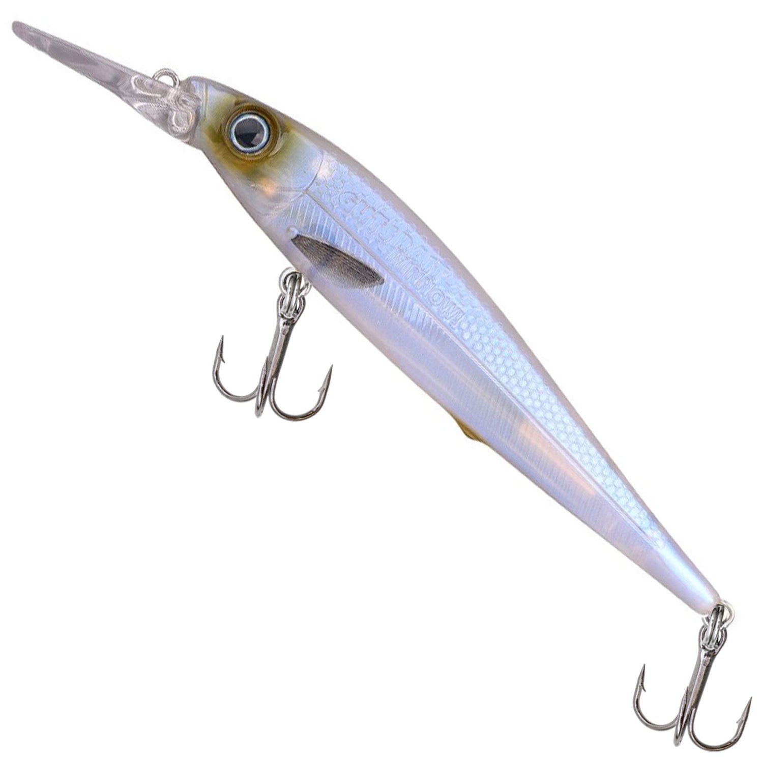 SPRO Gutsbait Salt! Minnow 110 DR - Wobbler White Minnow - 11cm - 15g ...