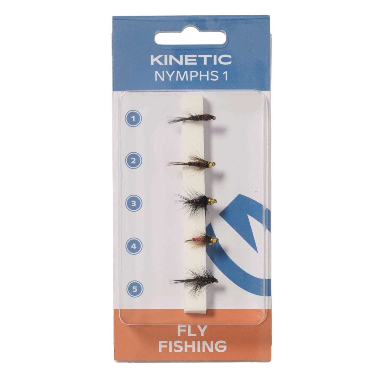 Kinetic Nymphs Flies 1 - Nymphen 5 Stk.