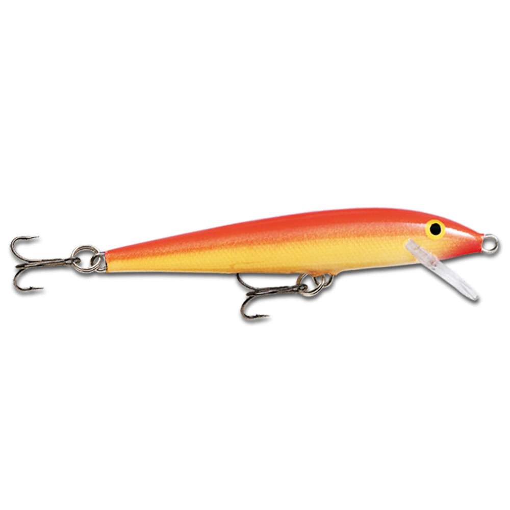 Rapala Original Floater Wobbler 5,0cm Gold Fluorescent Red (GFR) 3g ...