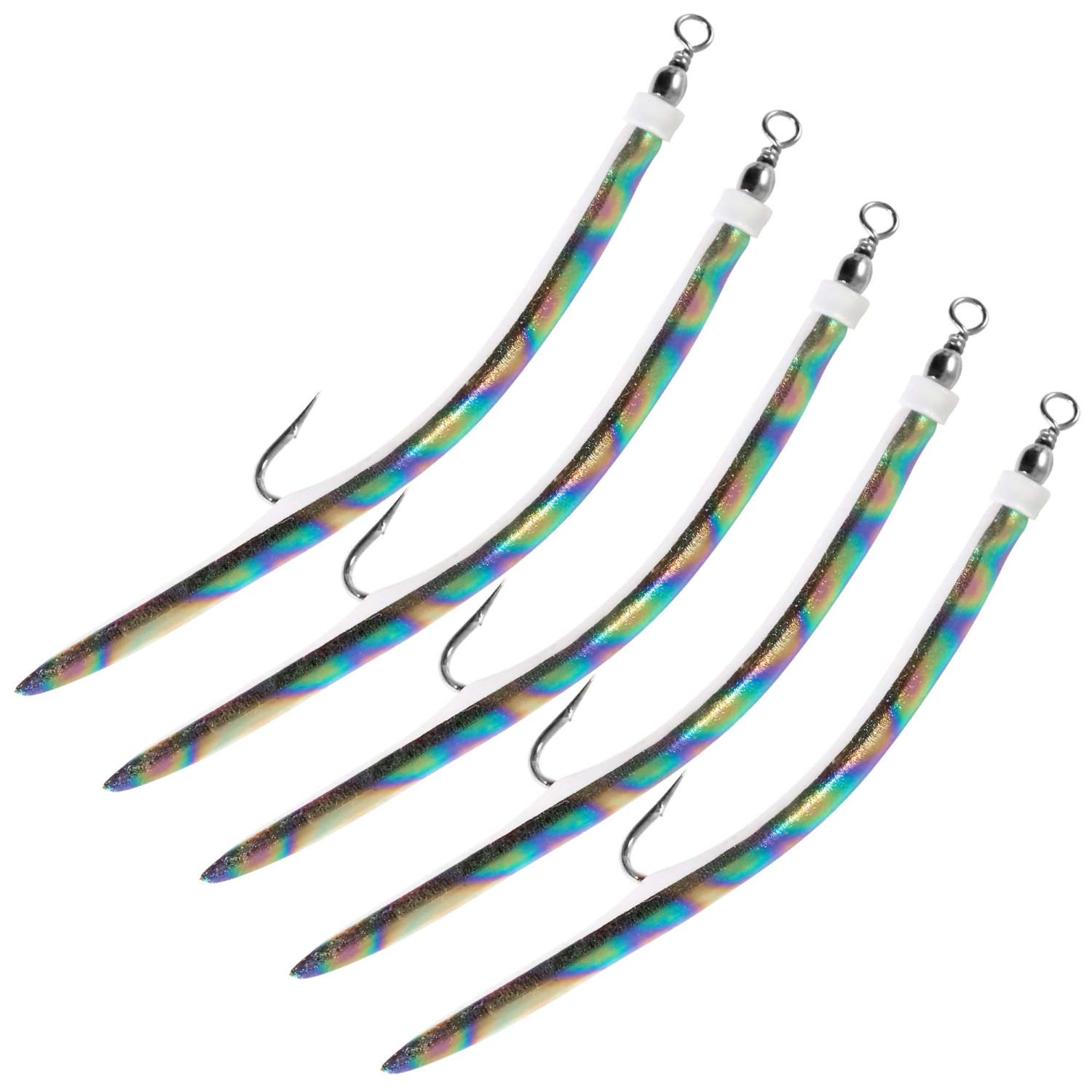 Lineaeffe Tiger Mackarel Super Makk weiss/multicolour 6/0, - 12cm