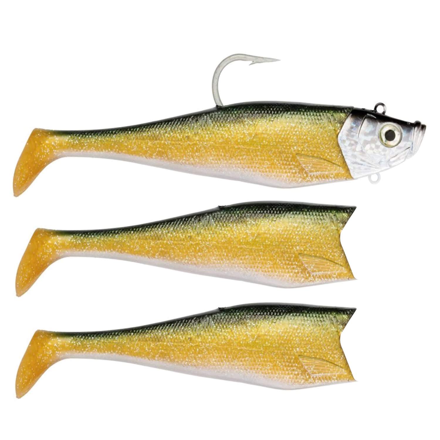 Storm Wildeye Giant Jigging Shad Gummifisch 18cm 264g PLK Pollack 18cm ...