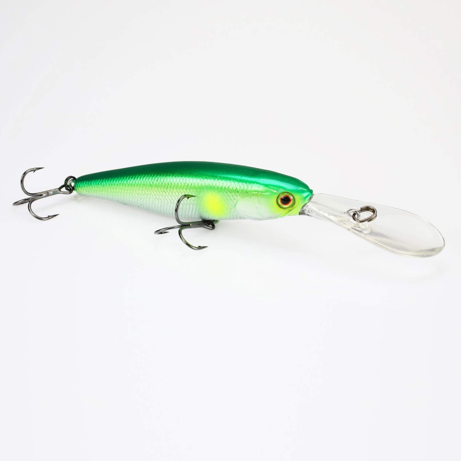 Illex Twitchbait Super DD Squirrel 79 SP Wobbler FG Green Back Silver