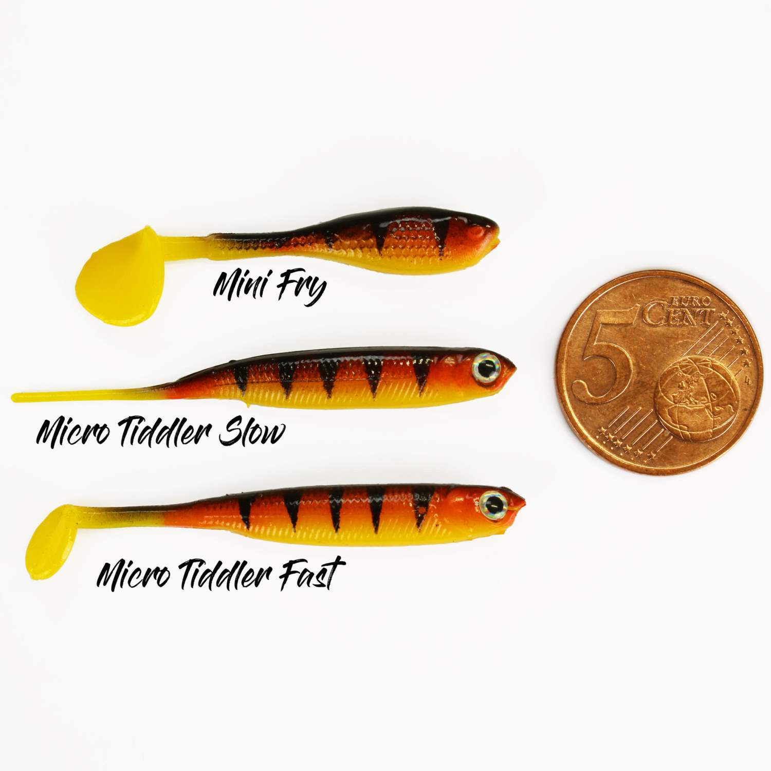 Fox Rage Micro Fry Gummifisch 4cm x 10 - Lemon Tiger 4,00cm - Lemon ...