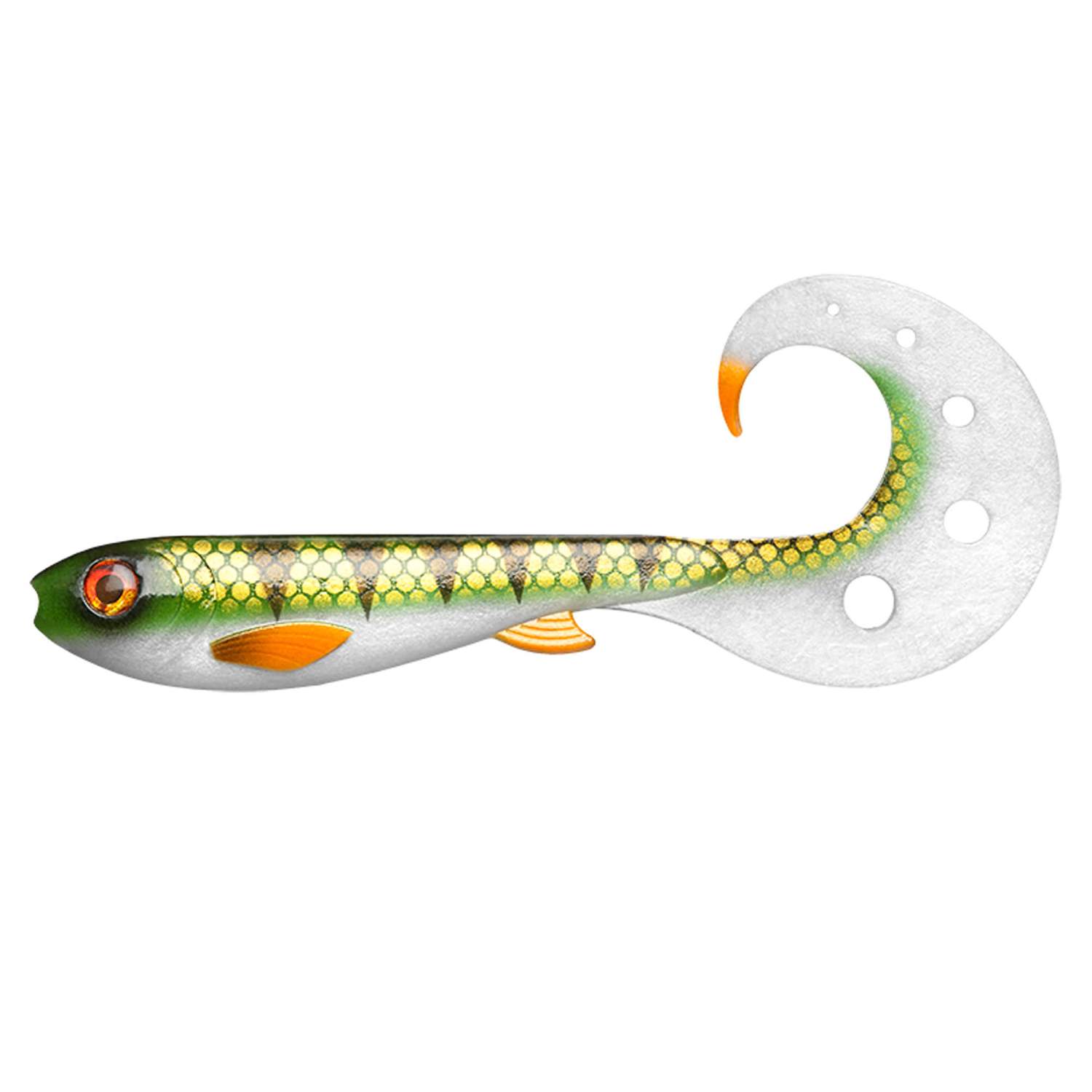 Eastfield Lures Wingman Curly Softbait 22cm Pearly Perch