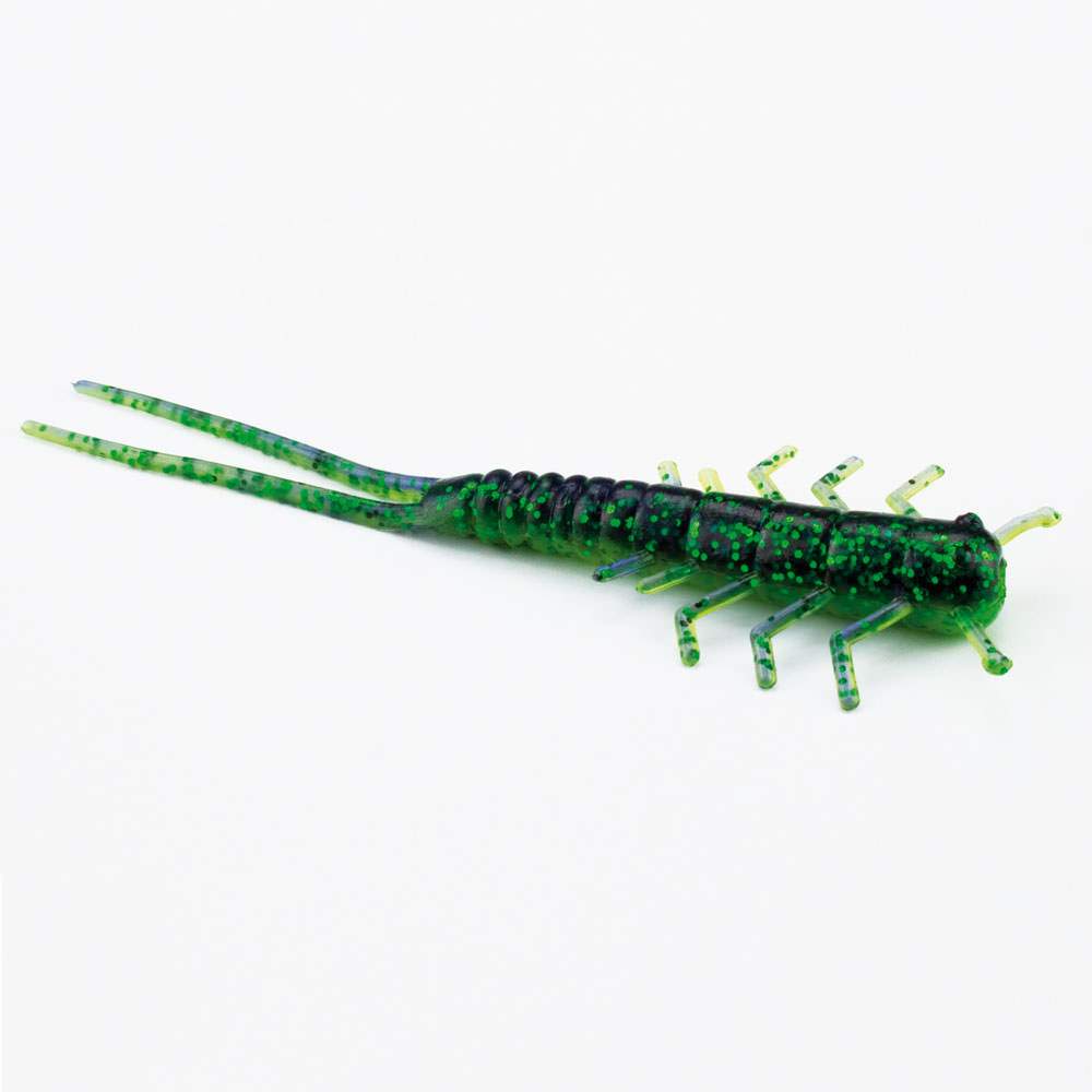 Lunker City HellGies 3,0" JBLB, - June Bug Lime Belly - 7,5cm - 20 Stück