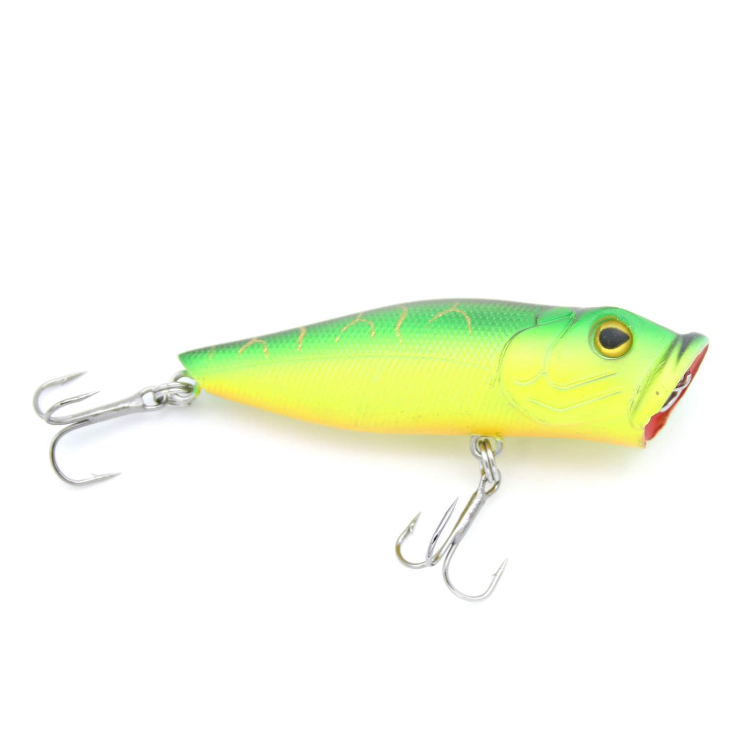 Viper Pro Plopper Popper 6,5cm Sunshine Tiger Topwater Popper 6,5cm ...