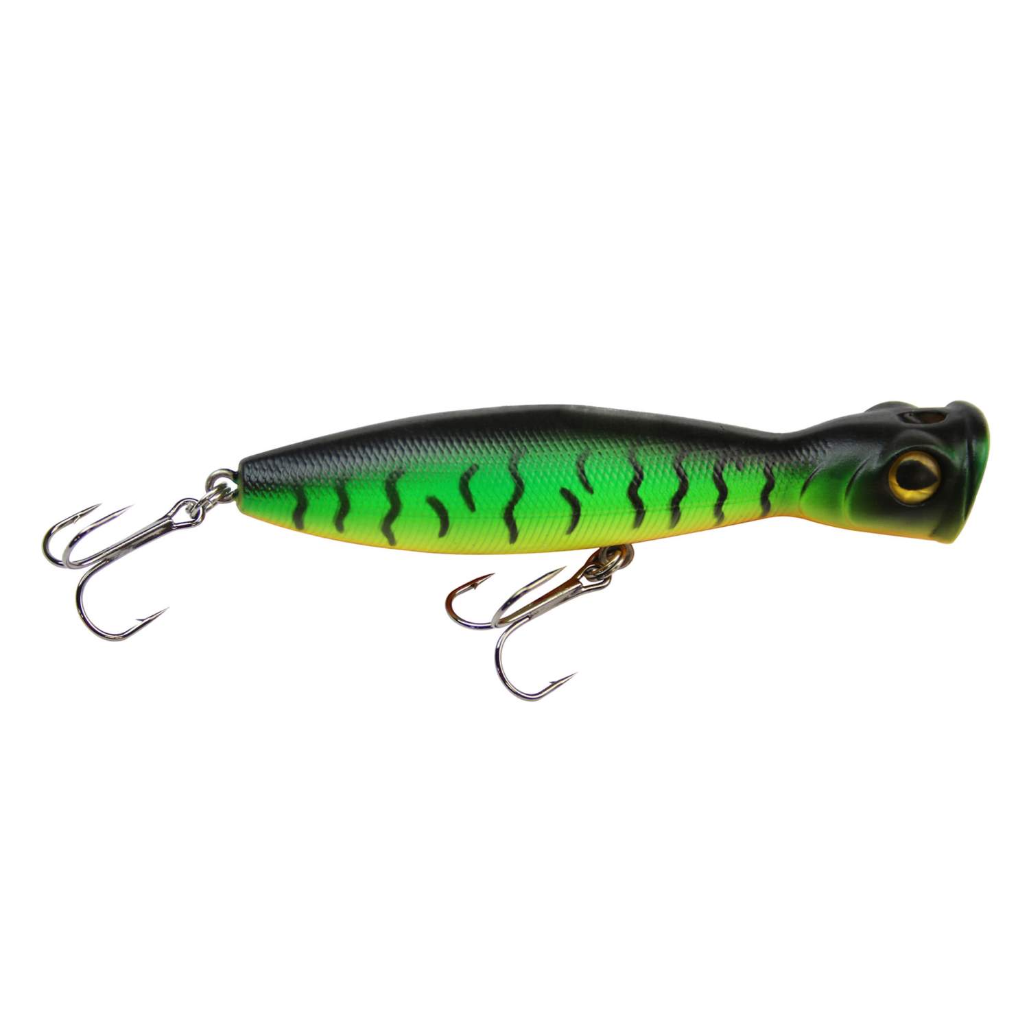 Viper Pro Scary Popp 10,00cm Sunshine Tiger Towater Popper 10cm ...