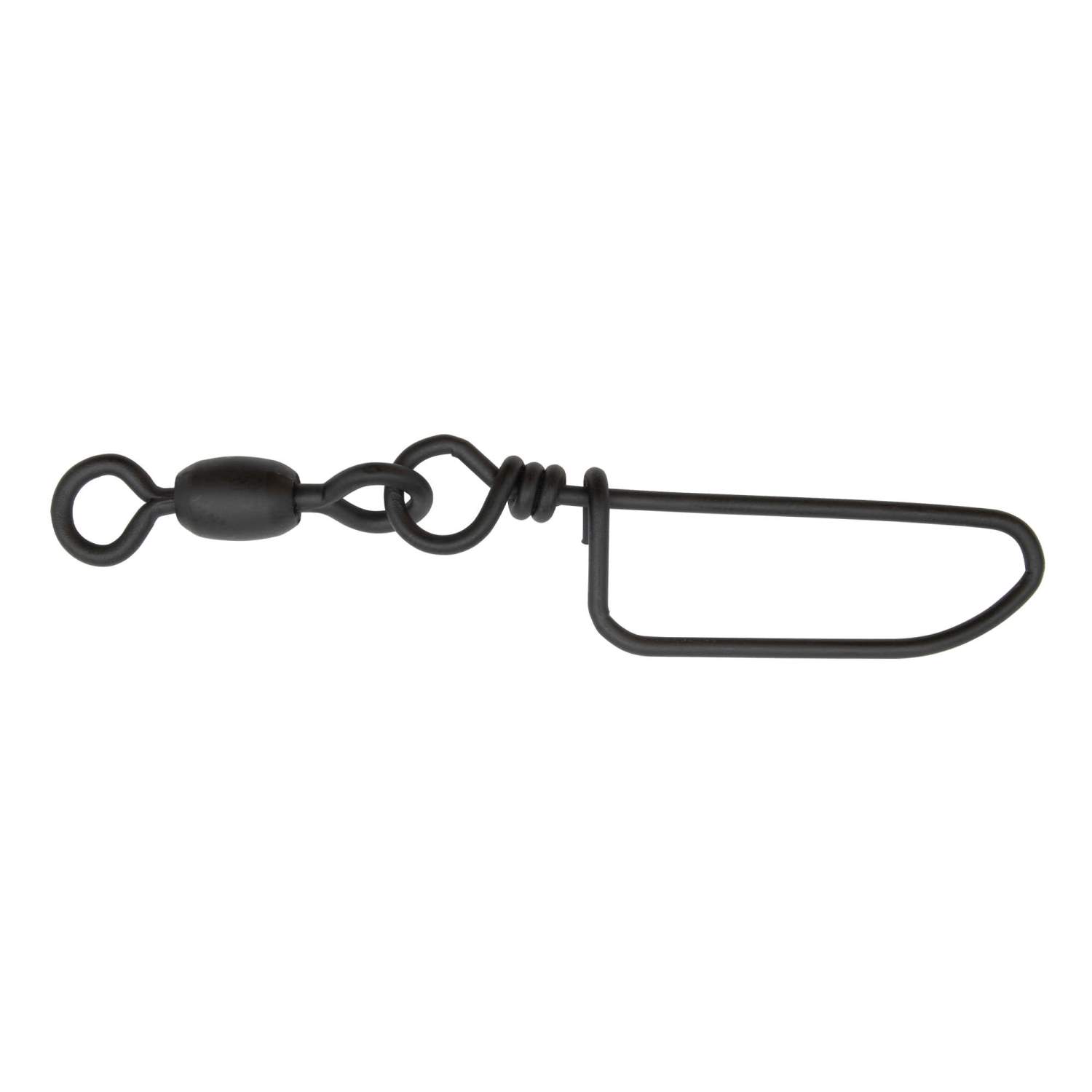 MADCAT Power Swivels + Snap - TK140kg Wirbel schwarz - 5Stück