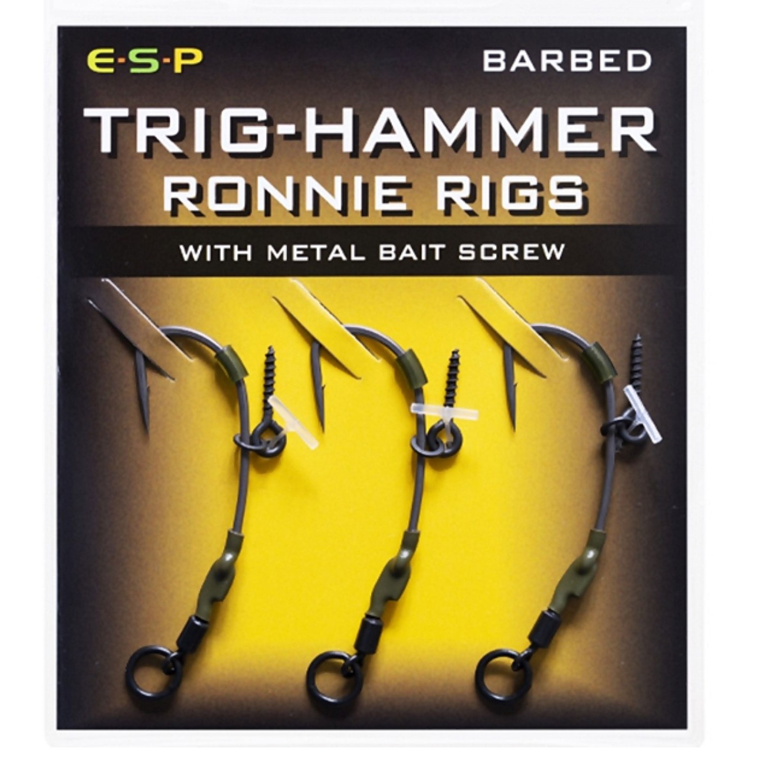 Drennan ESP Trig-Hammer Ronnie Rigs - Karpfenhaken Gr. 4