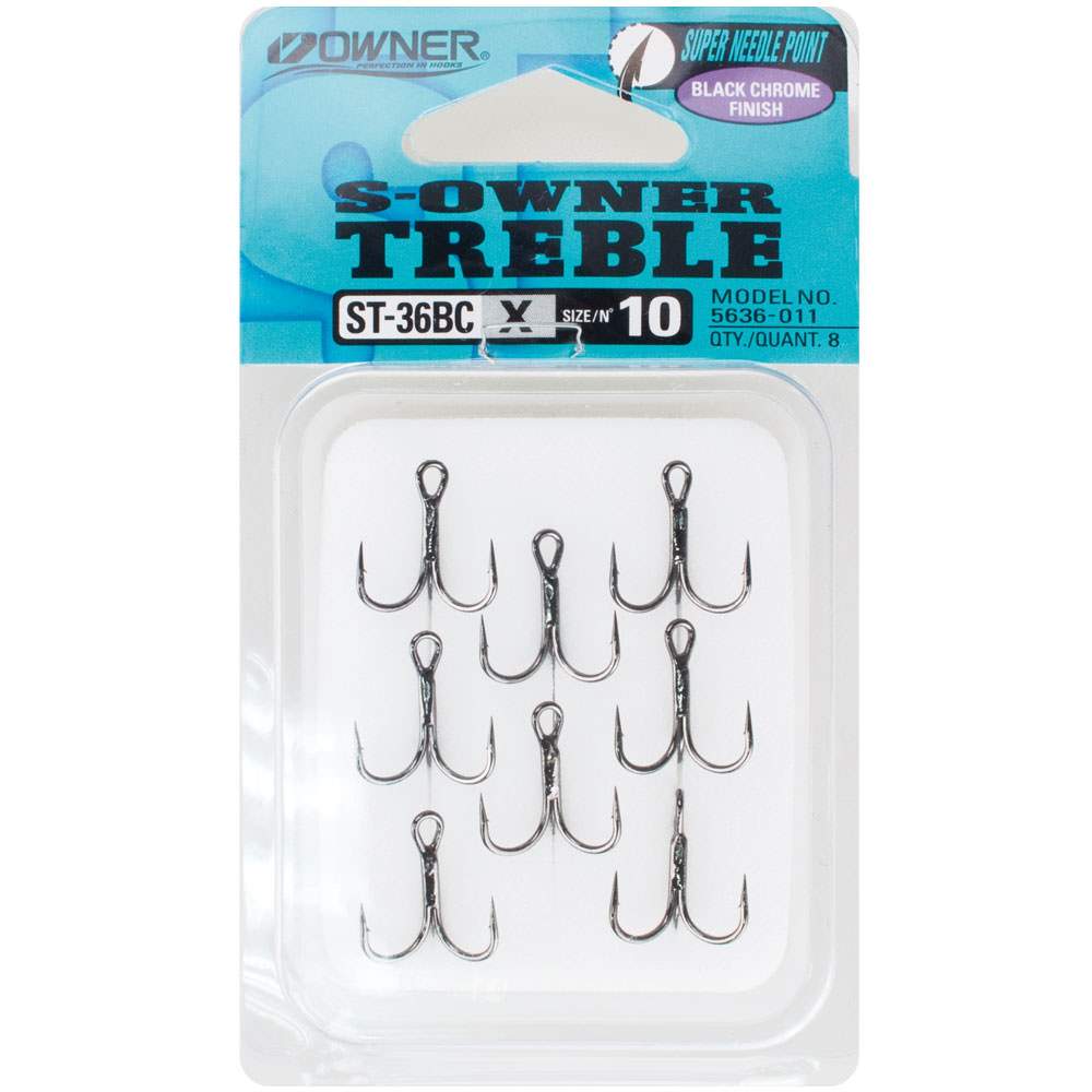 Owner Drilling ST-36BC Treble Black Chrome 5636-051 Gr. 6 Black Chrome ...