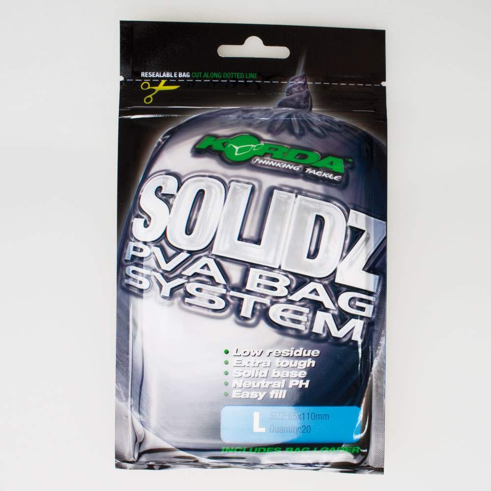 Korda Solidz PVA Bags L - 85x110mm - 20Stück