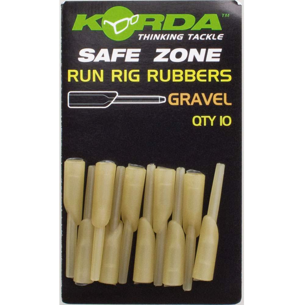 Korda Run Rig Rubber GR Gravel - 10Stück