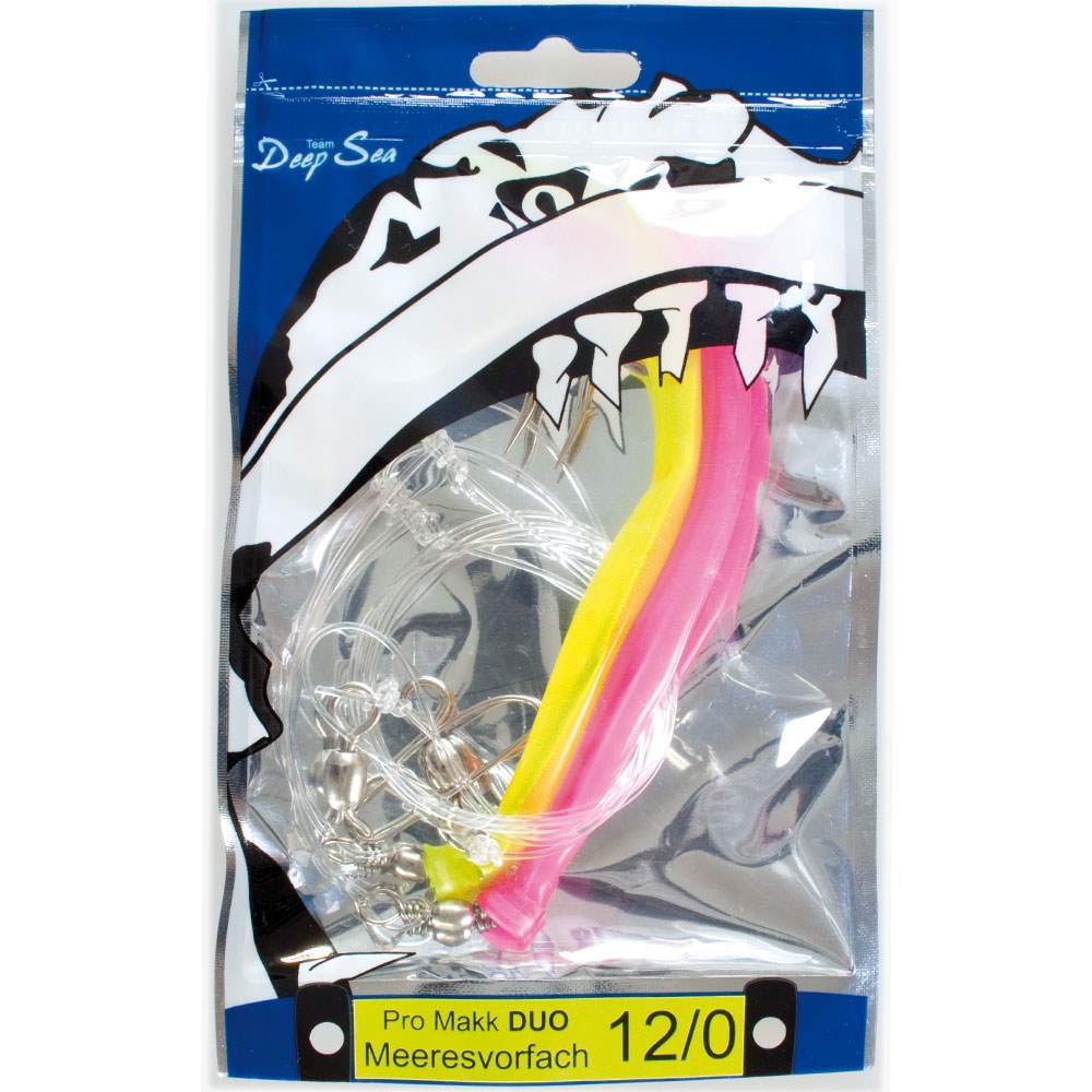 Team Deep Sea Pro Makk Duo Meeresvorfach 12 NG+HP 130m - Gr.12/0 ...