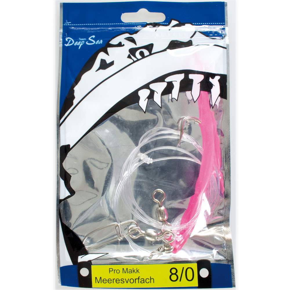 Team Deep Sea Pro Makk Meeresvorfach 8/0 Hot Pink 100m - Gr.8/0 - hot ...