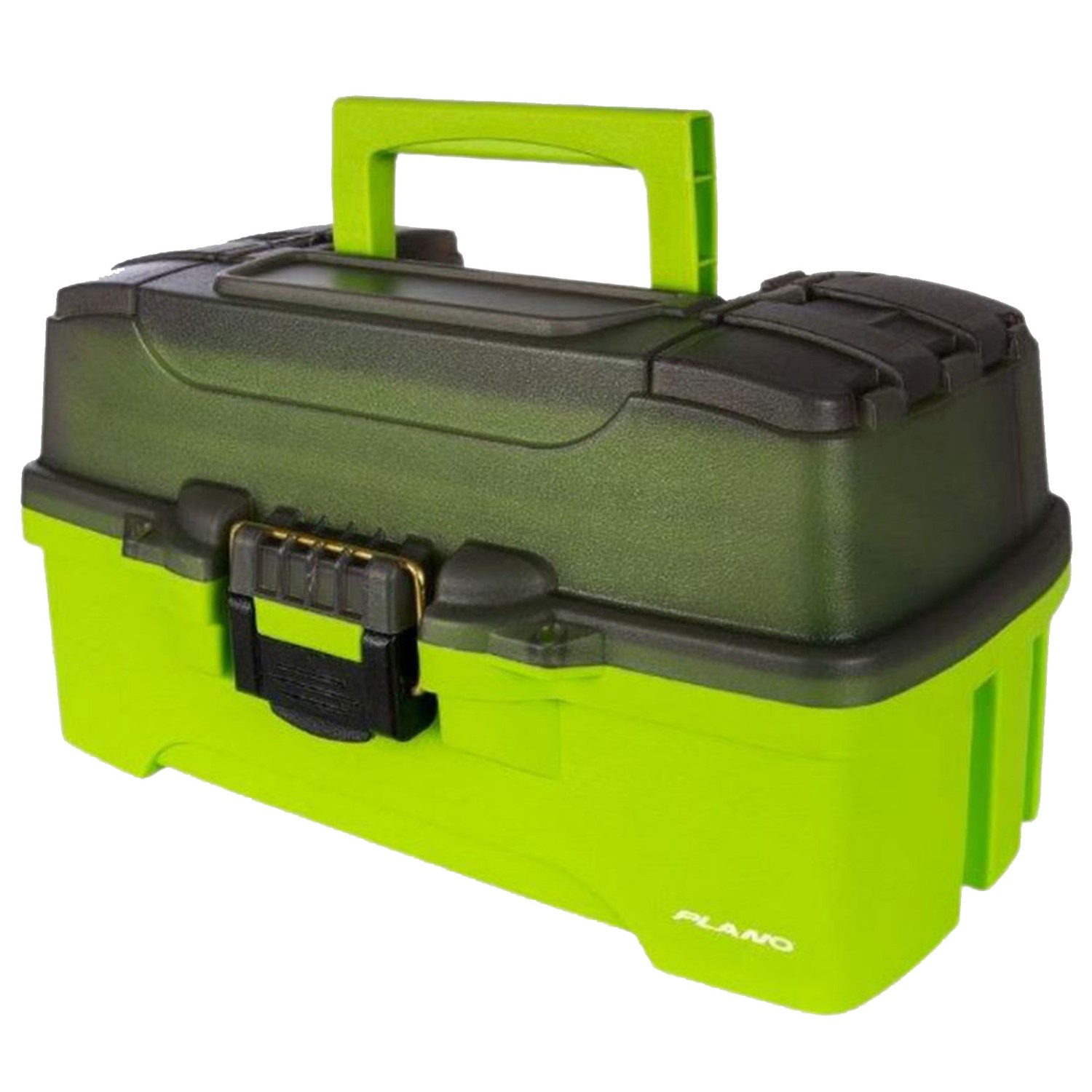 Plano Two-Tray Tackle Box - Angelkoffer Smoke Green - 36x21,5x19,5cm