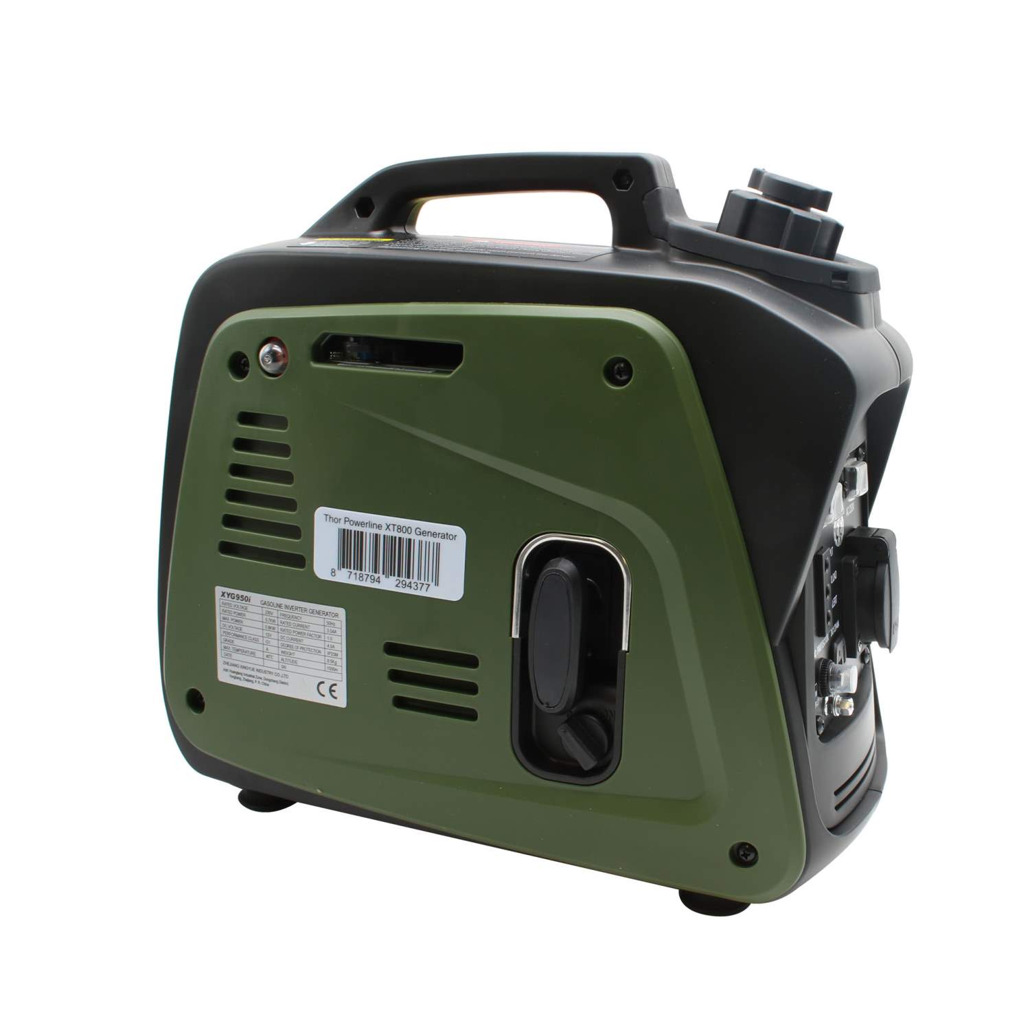 Thor Powerline XT800 Strom Generator oliv/schwarz - 800Watt - 12V/220V