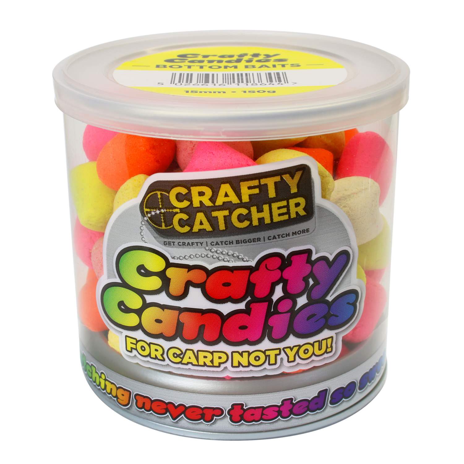 Crafty Catcher Candies Bottom Bait Boilie 15mm - 150g