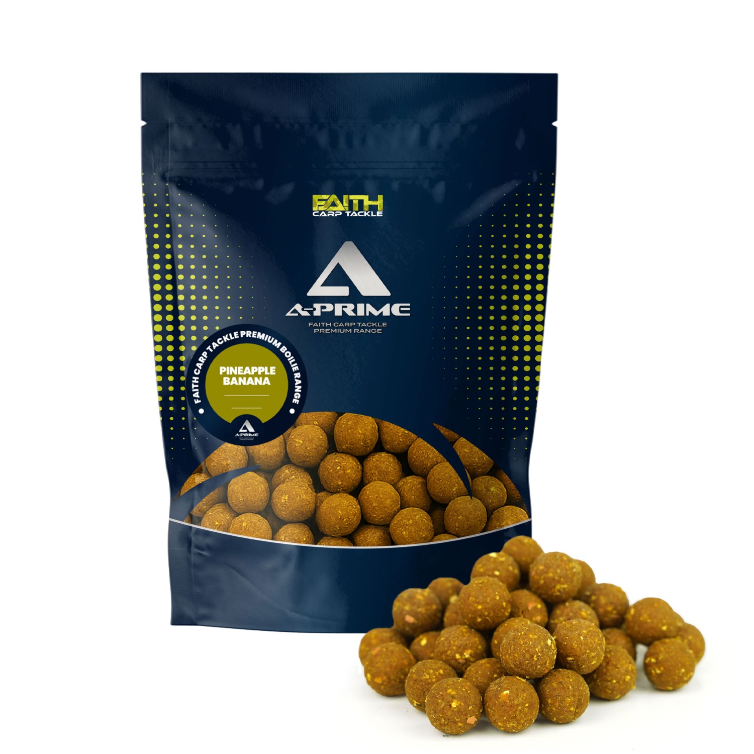 Faith A-Prime Boilie Pineapple & Banana - 16mm - 5kg