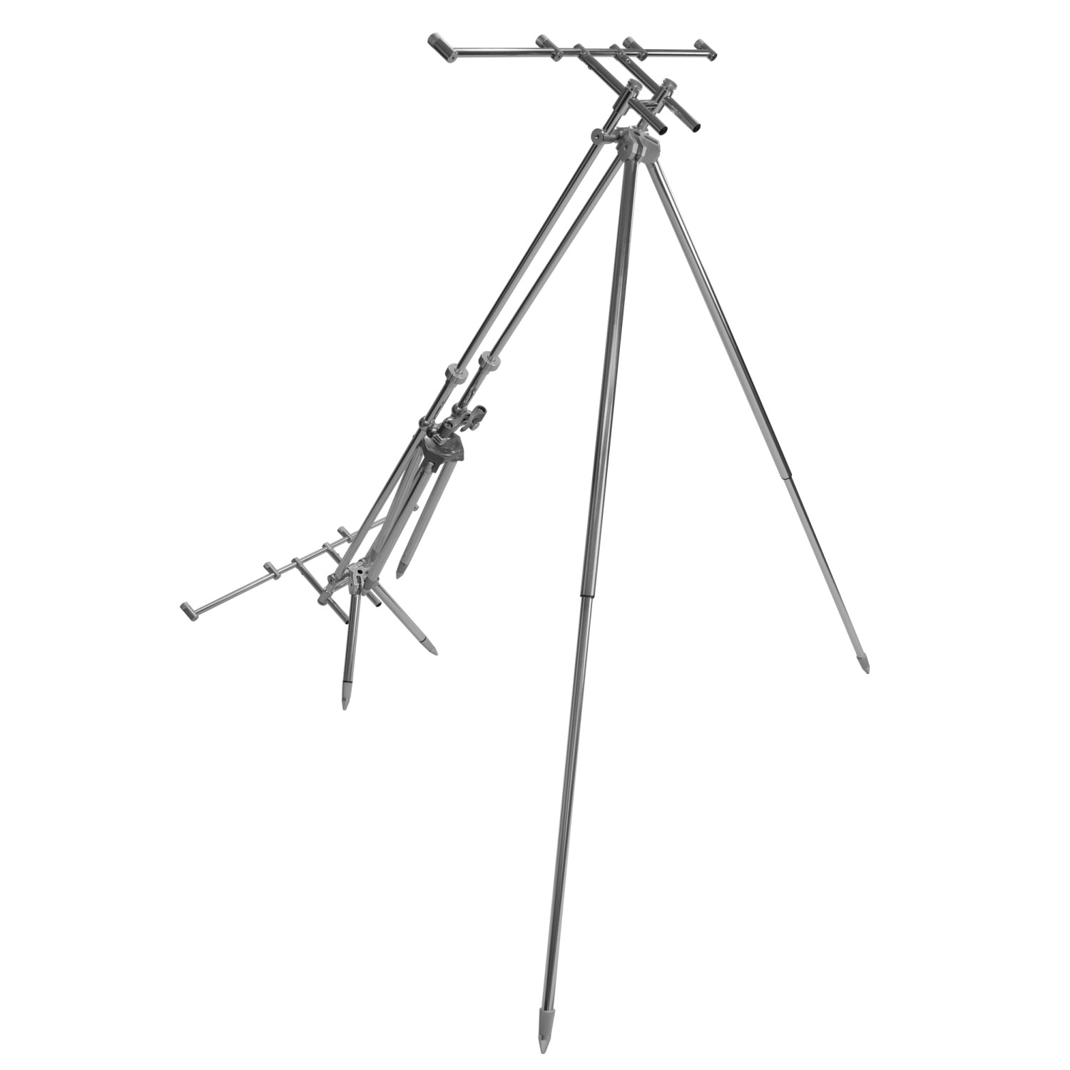 BAT-Tackle Aluminium Transformer Rod- & Tri Pod (4 Rod)