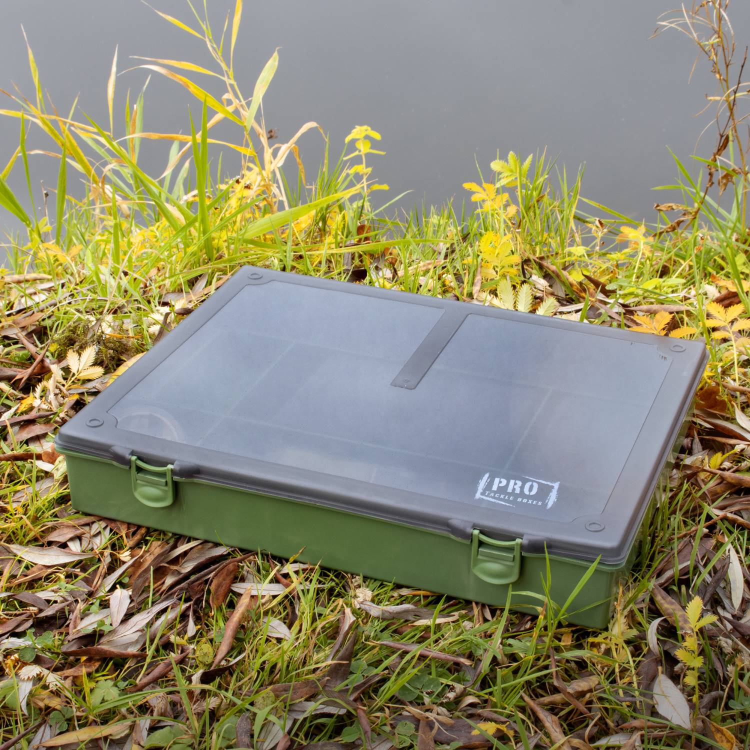 Pro Tackle Carp Rig Box Set 36,5 x 30 x 5,5 cm -schwarz/grün - 1Stück