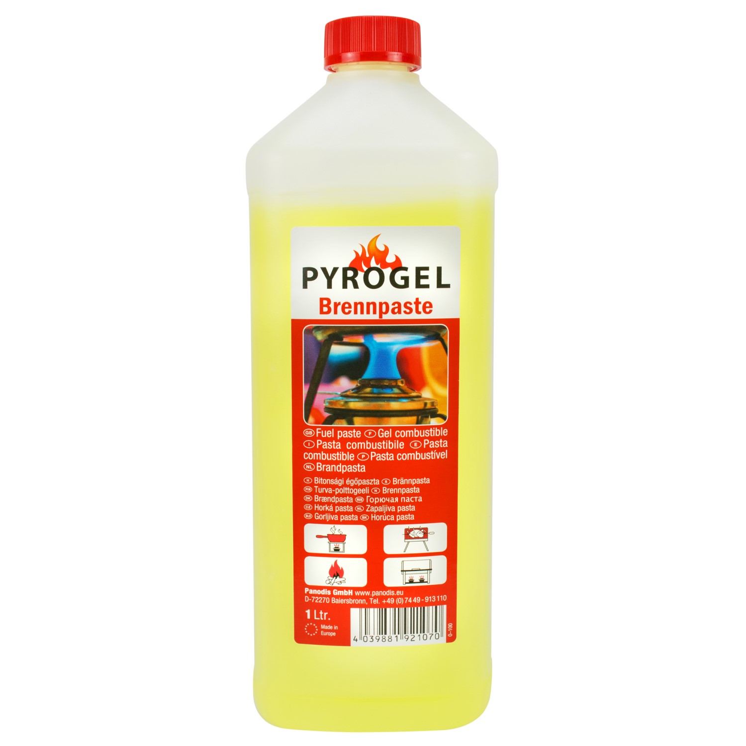 Pyrogel Brennpaste 1 Liter Flasche