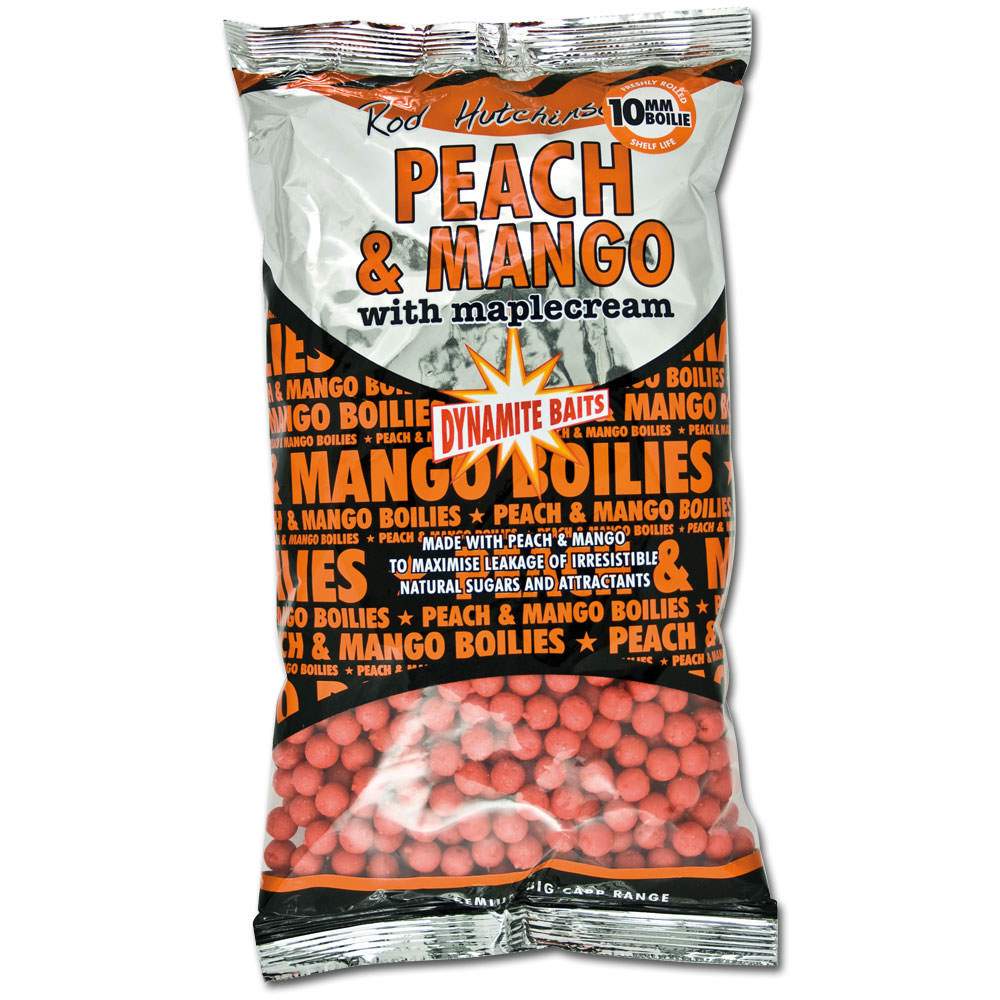 Dynamite Baits Boilies DY525 Peach & Mango - (DY525) - 10mm - 1kg