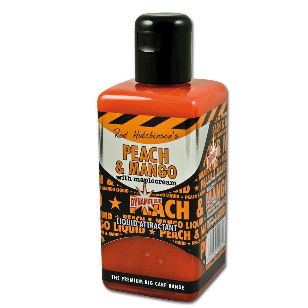 Dynamite Baits Liquid Attractant DY530, - Peach & Mango - (DY530) - 250ml