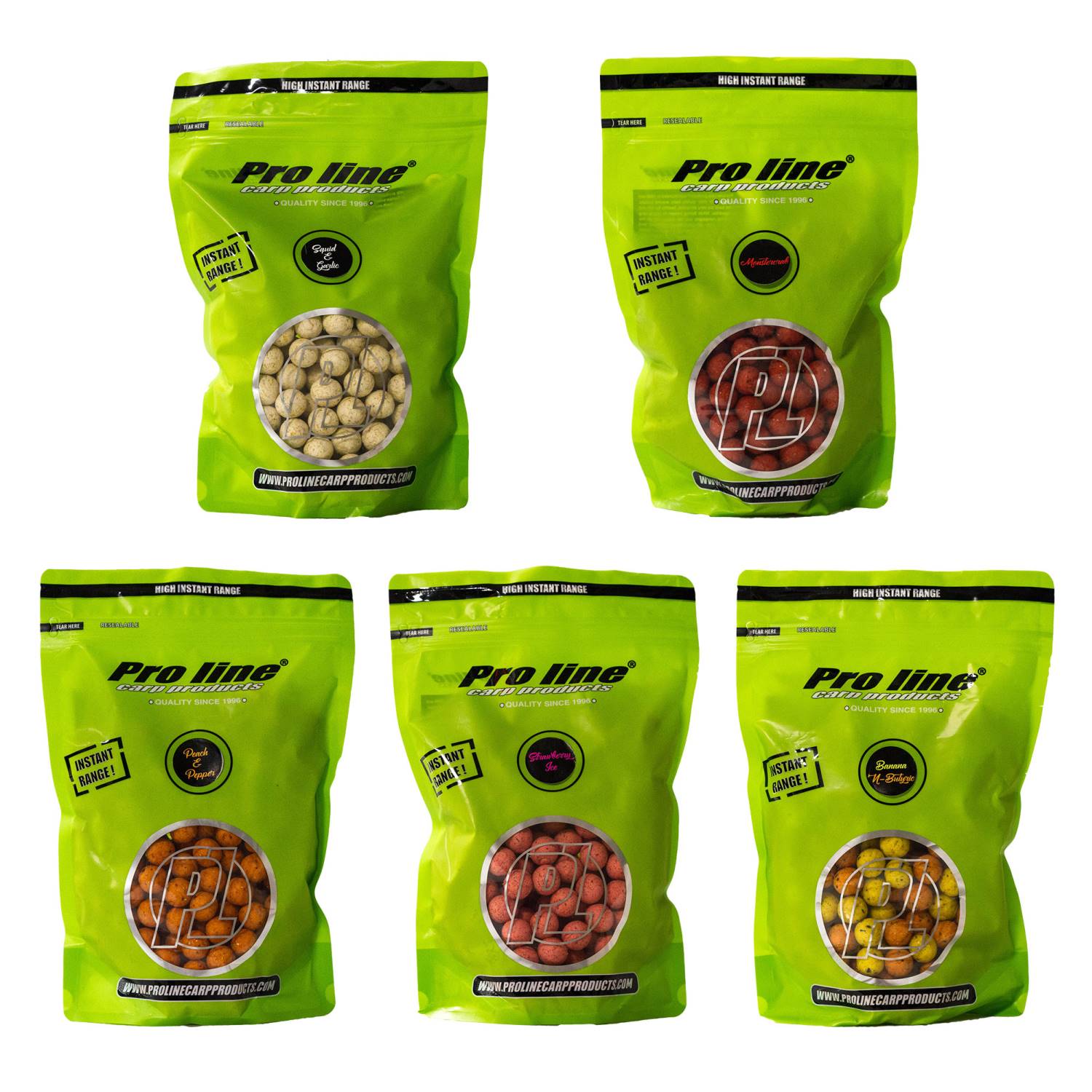 Pro line High Instant Readymades - Boilies Peach & Pepper - orange ...