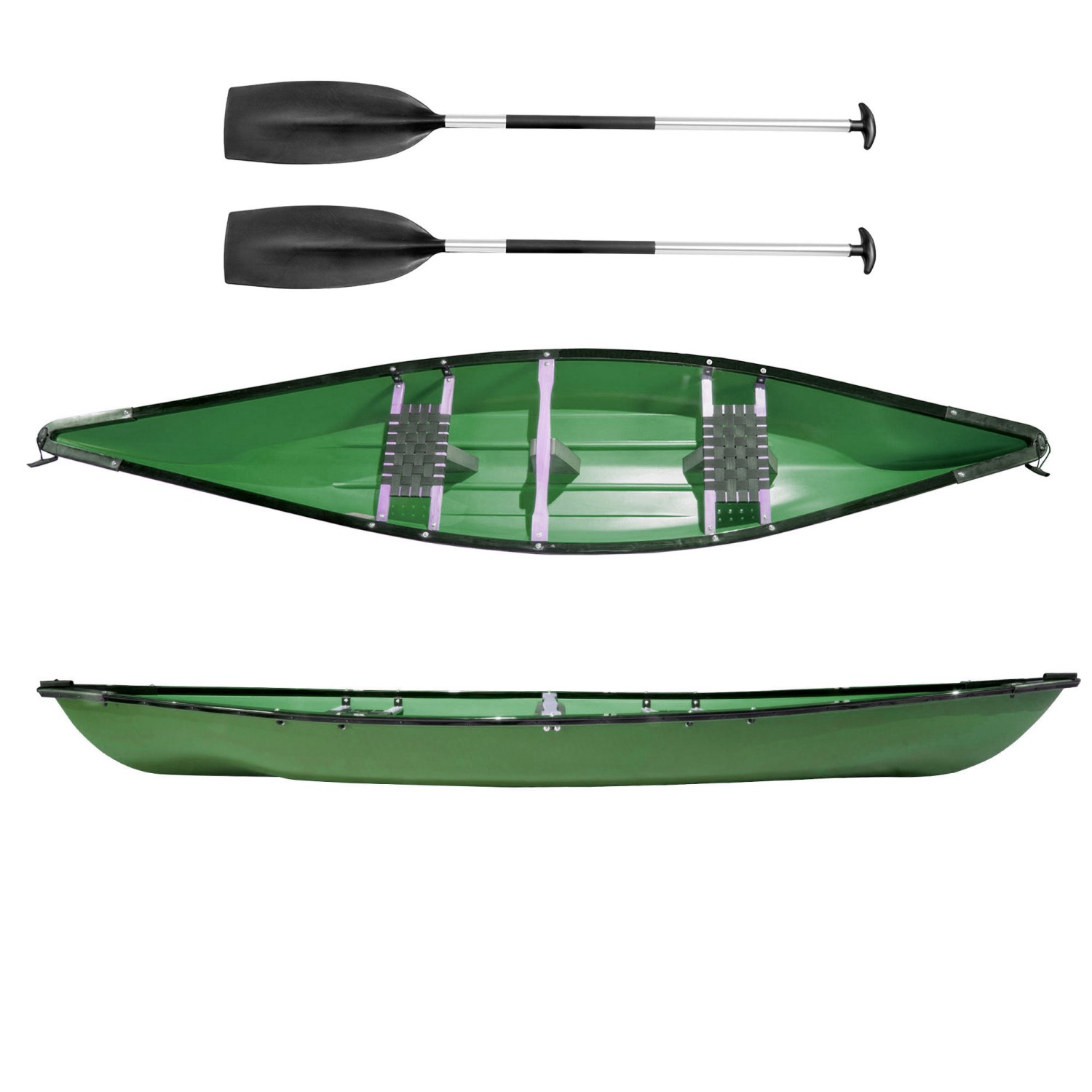 Waterside Water Tourer Kanu 3,95m - grün