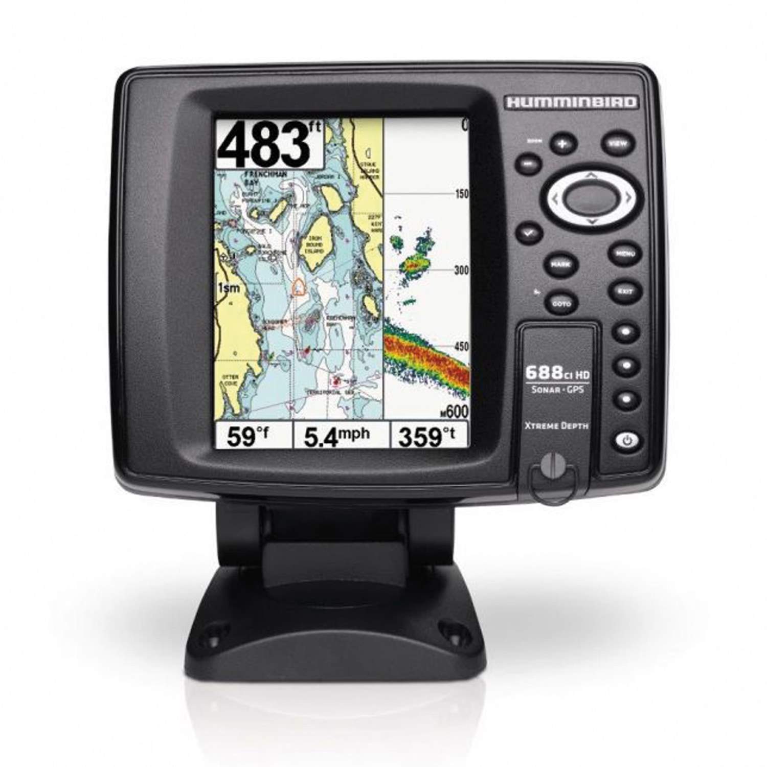 Humminbird Serie 600 Echolot 688cxi HD XD Combo Fischfinder